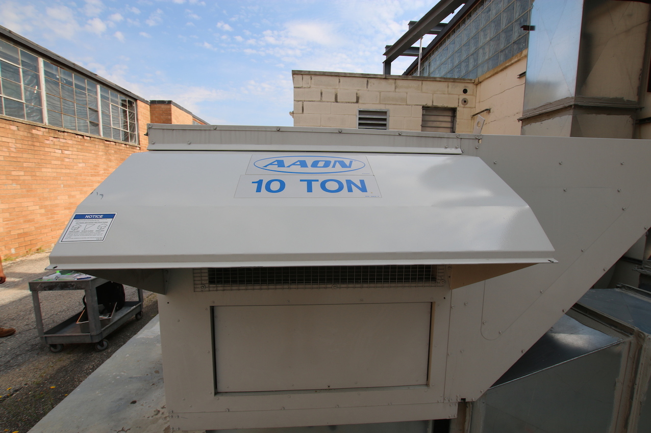 2016 AAON 10-Ton Air Handling System Model RN-010-8-0-EB09-121, S/N ...