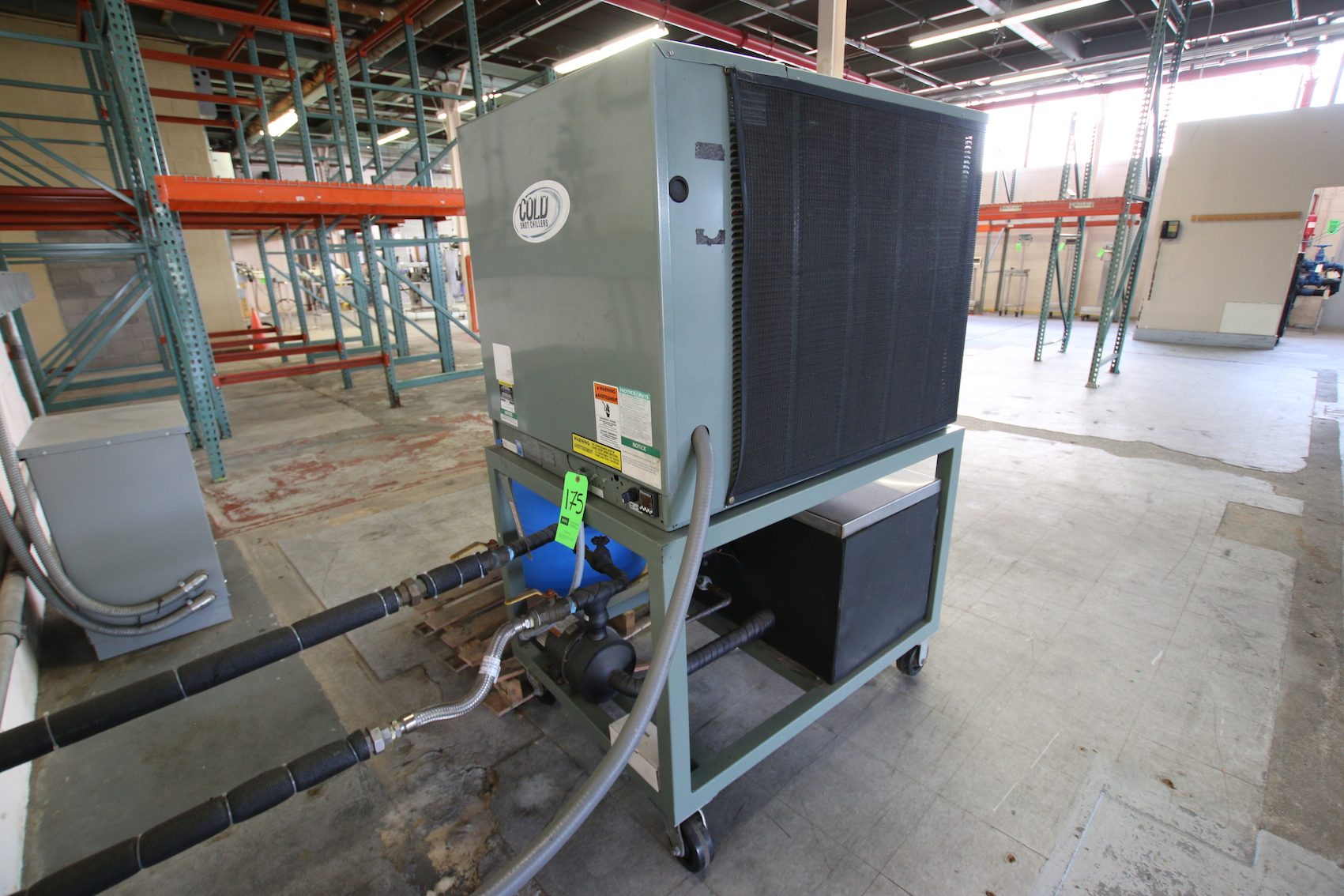Cold Shot Chillers Portable Chiller, Model ACWC 90-E, S/N MO70610-2 ...