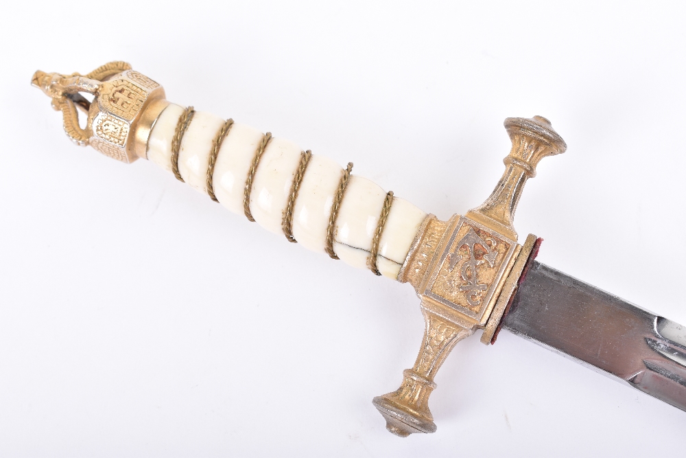 Imperial German Naval Officers Dirk / Dress Dagger, fine example having ...