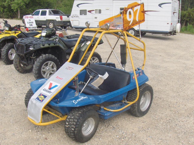 1970's Ruppster Dune Buggy 440, set of extra ice tires, sold with a ...