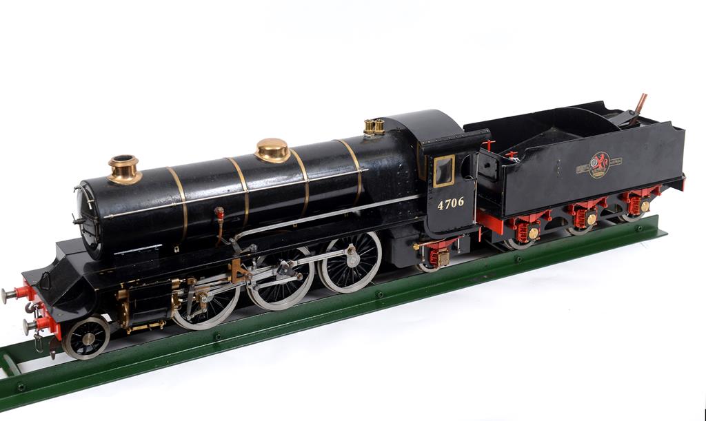 A 3½ inch live steam locomotive and tender, LBSE Betty, 2-6-2 ...