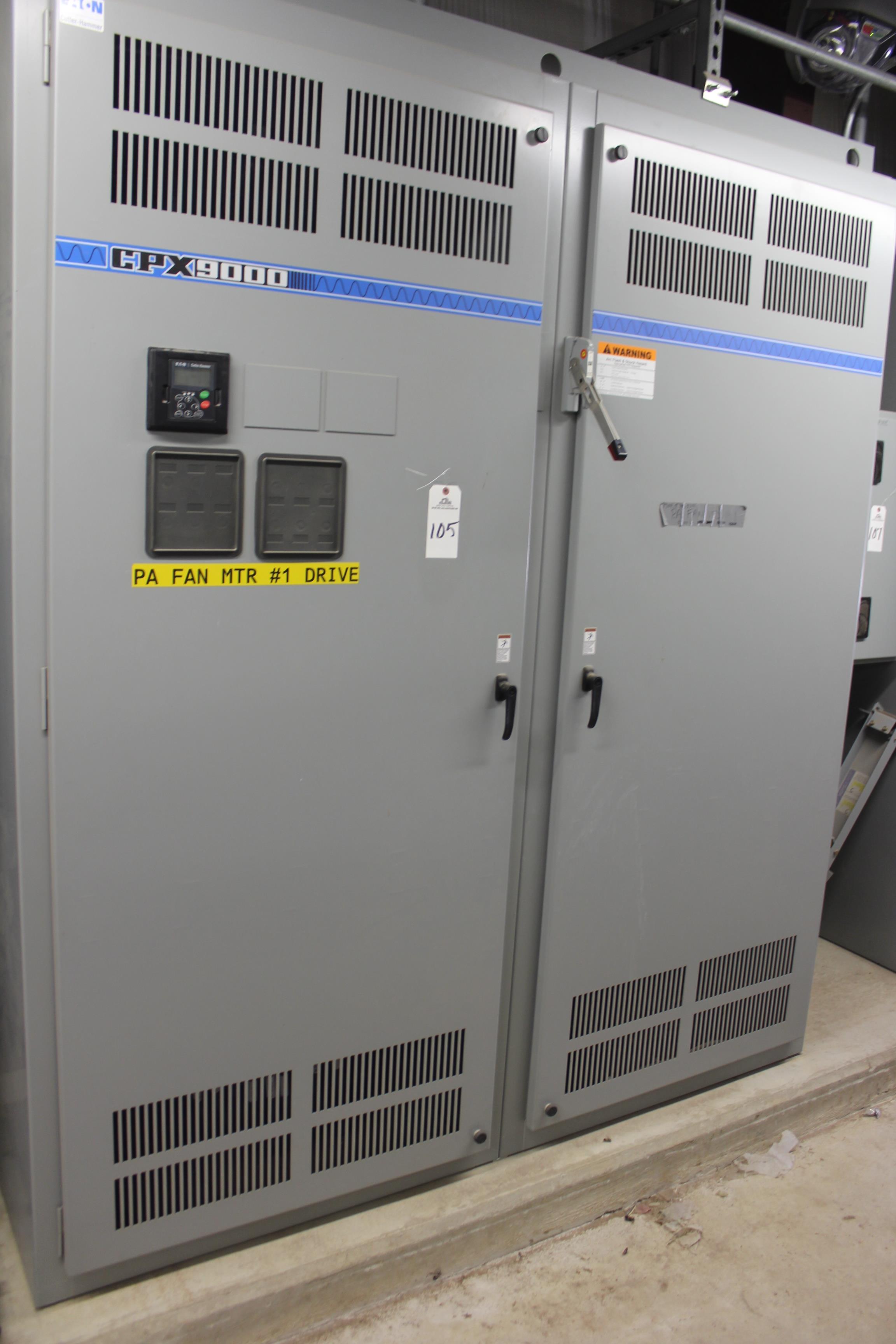 Eaton CPX9000 Motor Control Cabinet, Nominal 600 HP | Required Rigging ...