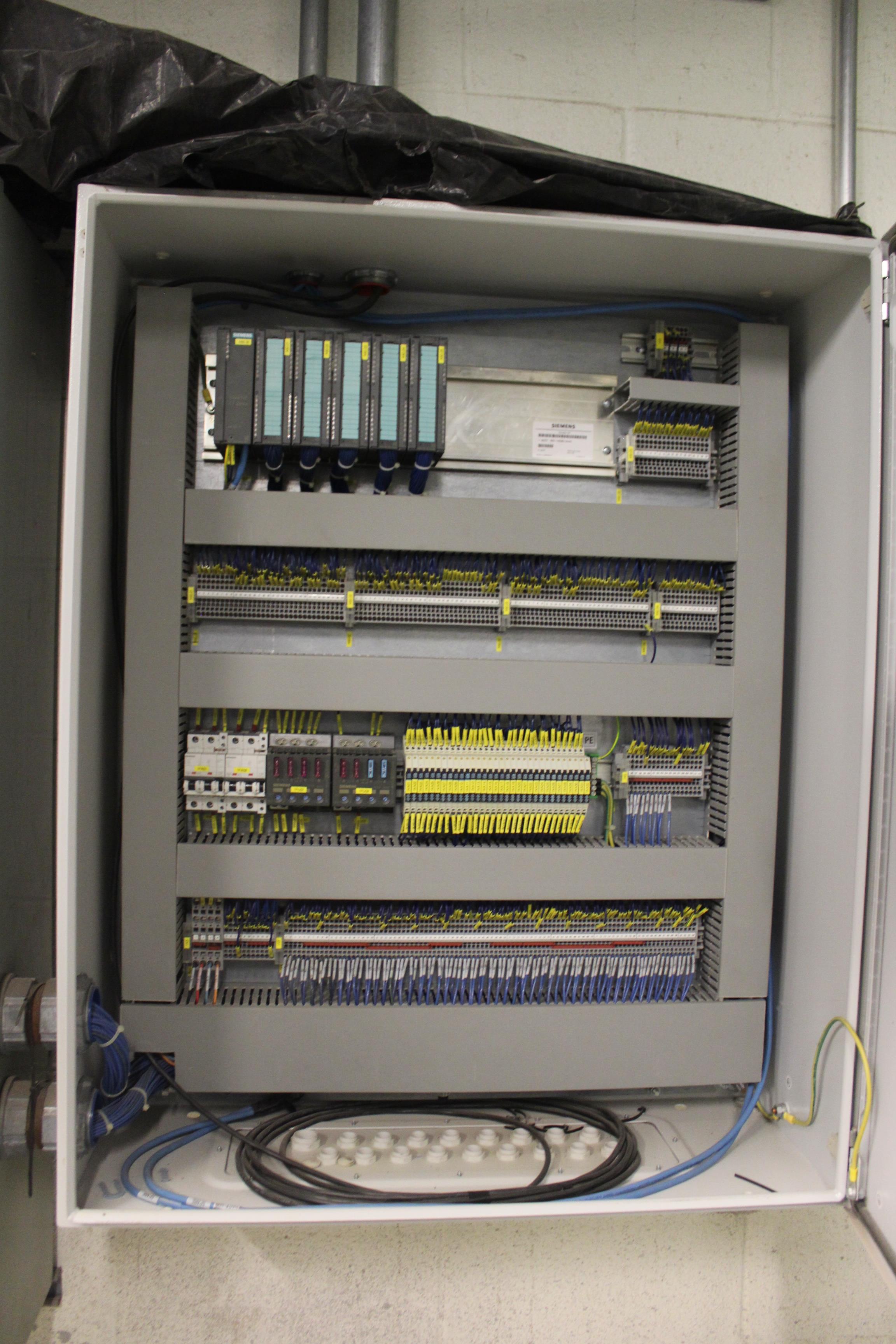 Lot of (2) PLC Control Cabinets | Required Rigging and Loading Fee for ...