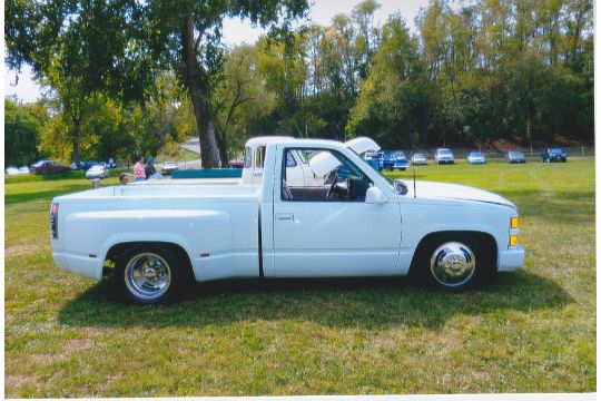 custom, single cab dually short bed, 1 ton dually rear, 4.11, new paint ...