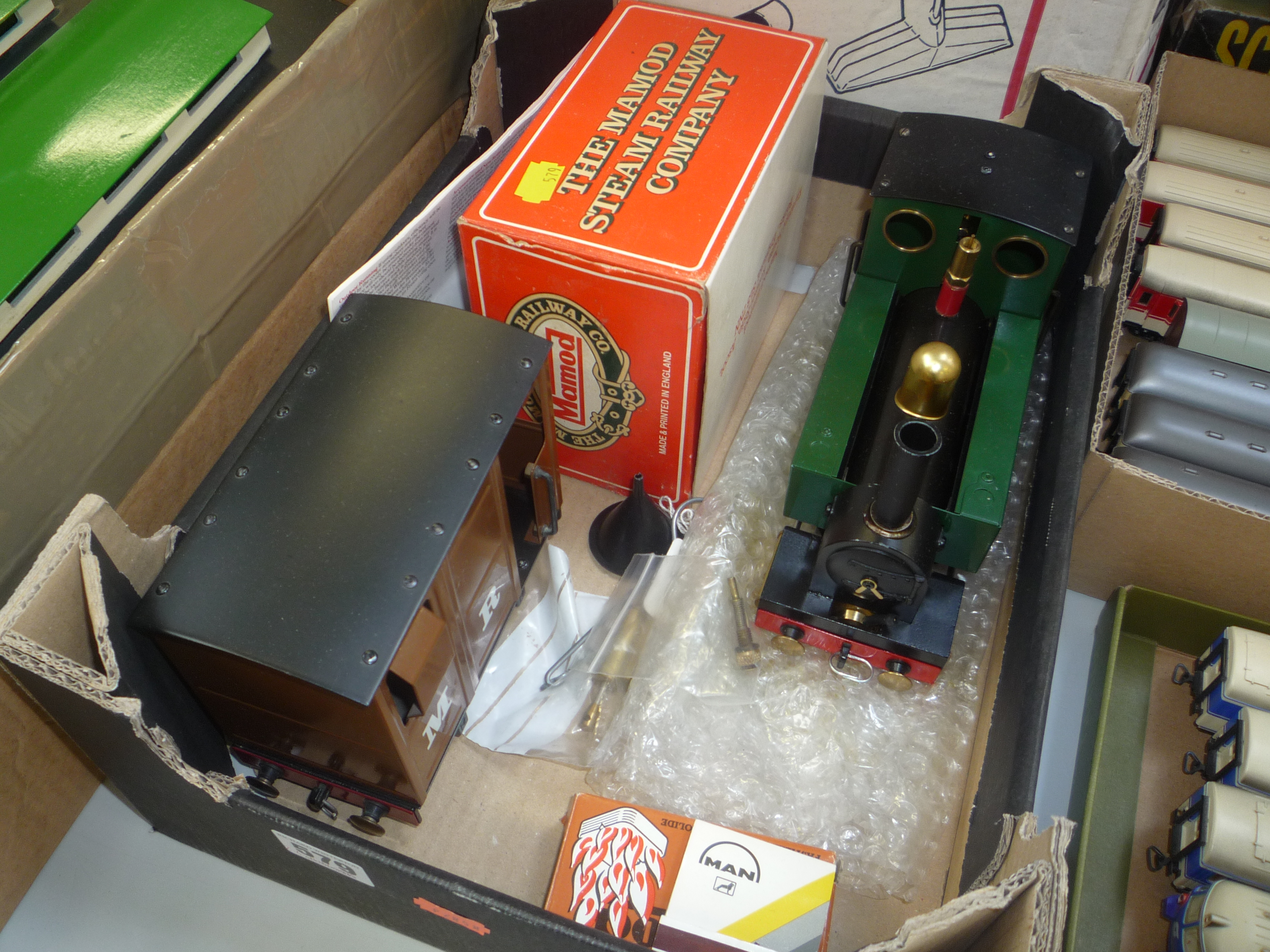 AN UNBOXED MAMOD STEAM RAILWAY LIVE STEAM LOCOMOTIVE, No.SL1, not ...