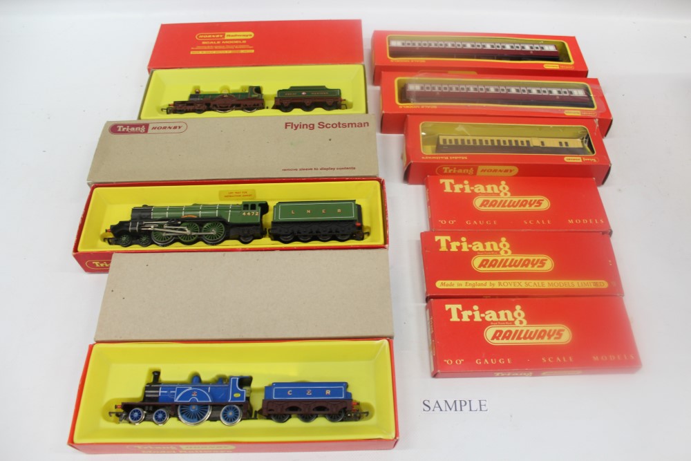 Tri-ang 00 gauge locomotives, carriages - auctions & price archive
