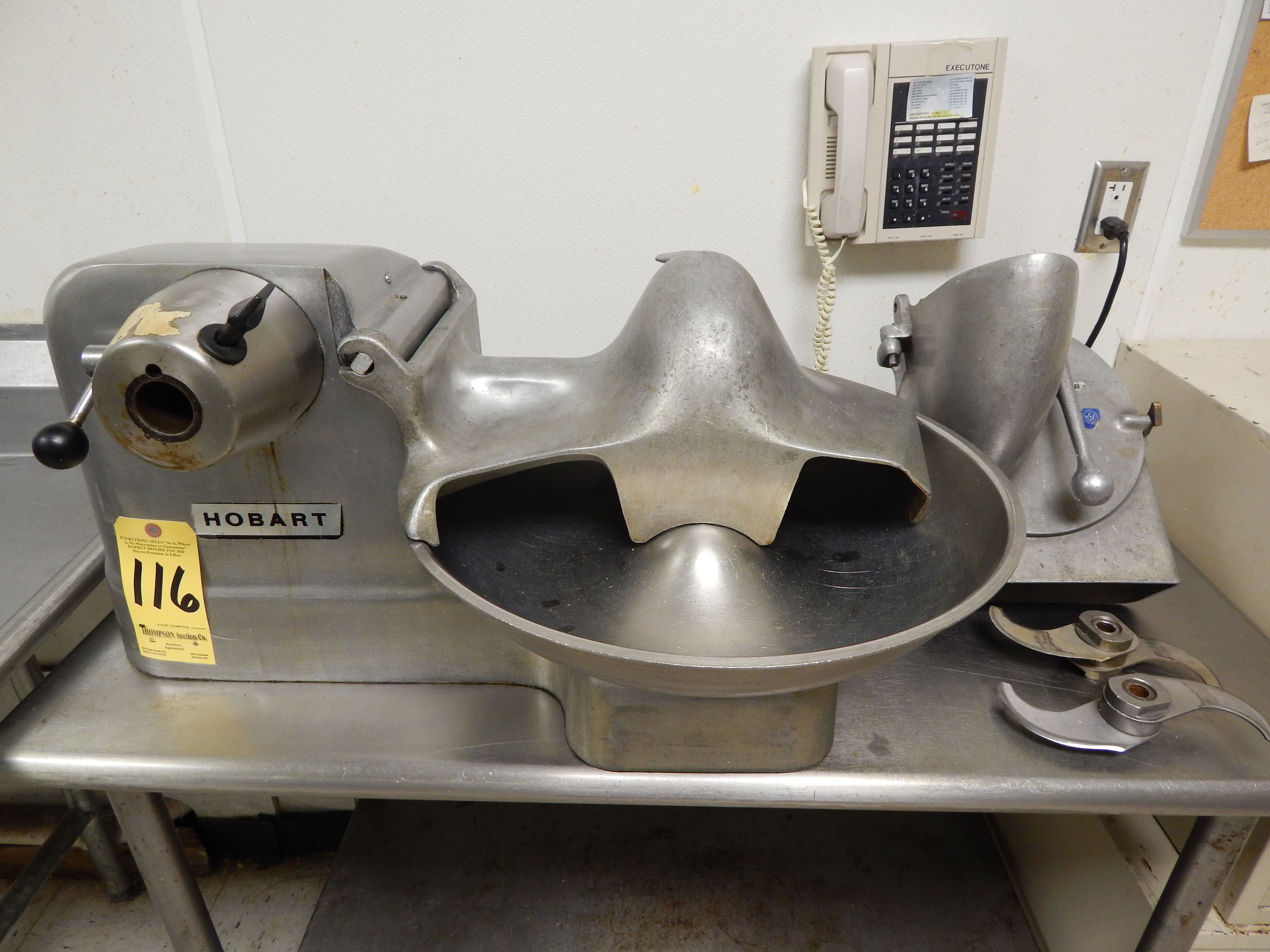 Hobart Model 84181D Commercial Buffalo Food Chopper/Cutter/Processor SN ...