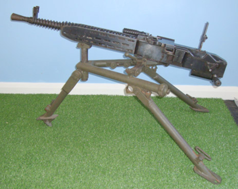 WW2 Era 1937-1941 Czech ZB-37 7.92 Calibre Heavy Machine Gun With ...