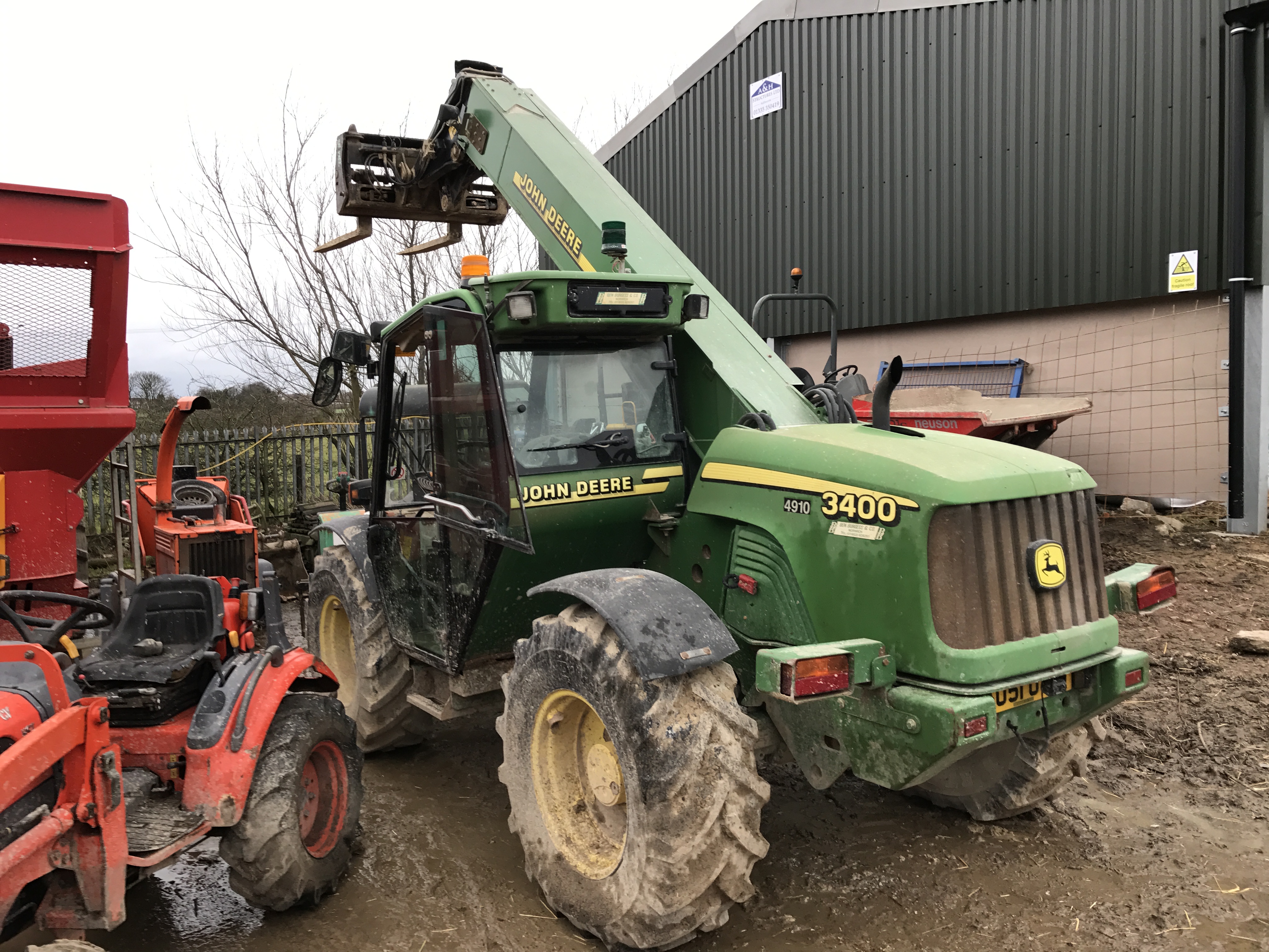 DS - 2002/51 REG JOHN DEERE 3400 TELEHANDLER, GOOD WORKING ORDER *PLUS ...