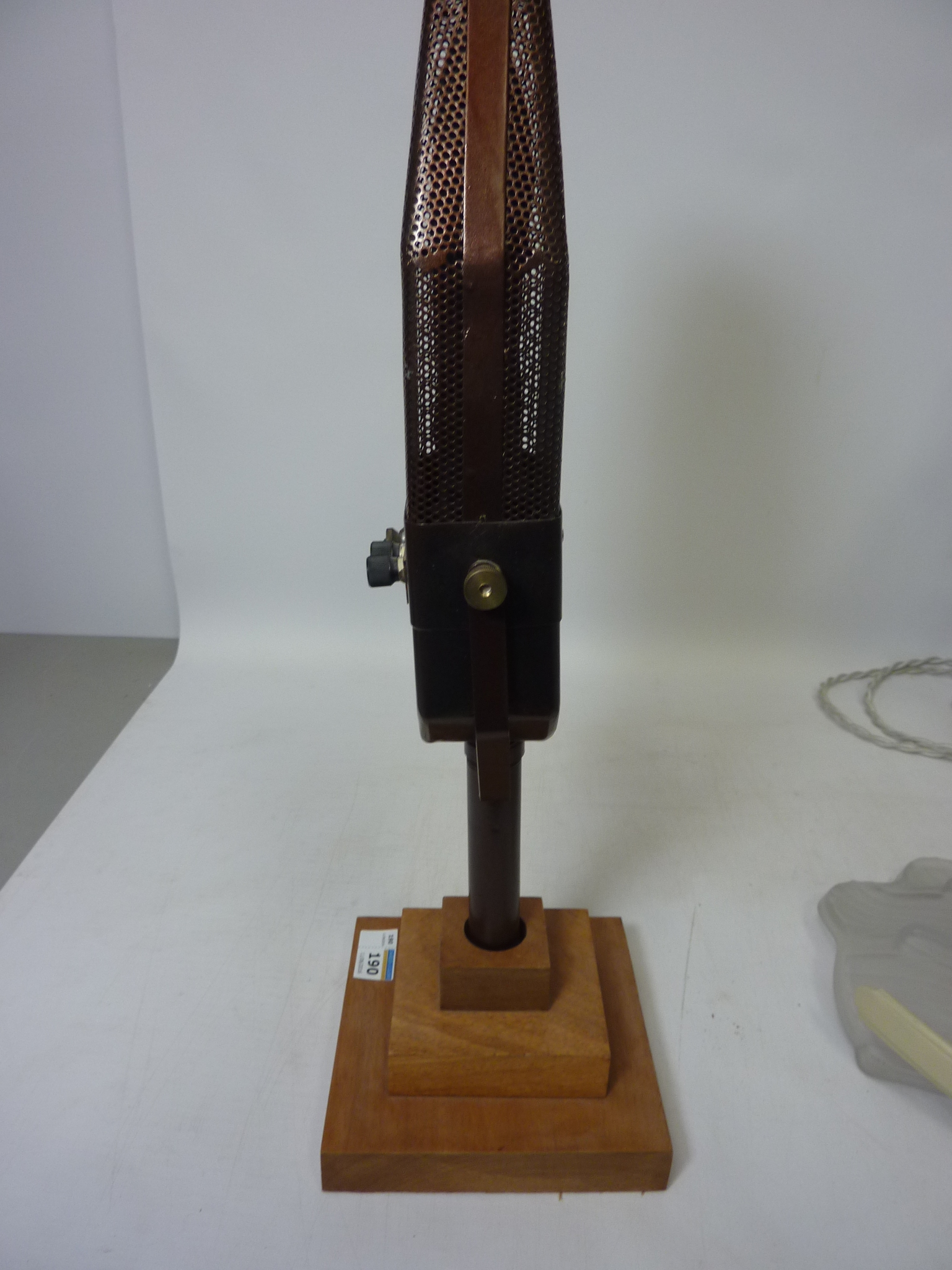 Vintage BBC Marconi Type A style microphone on stand H49cm Condition ...