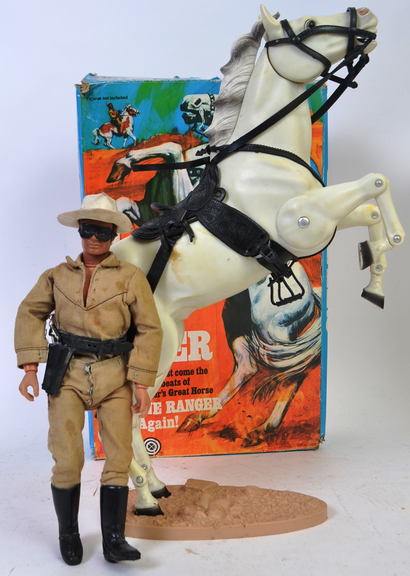 MARX LONE RANGER; An original vintage Marx Toys Lone Ranger ' Silver ...