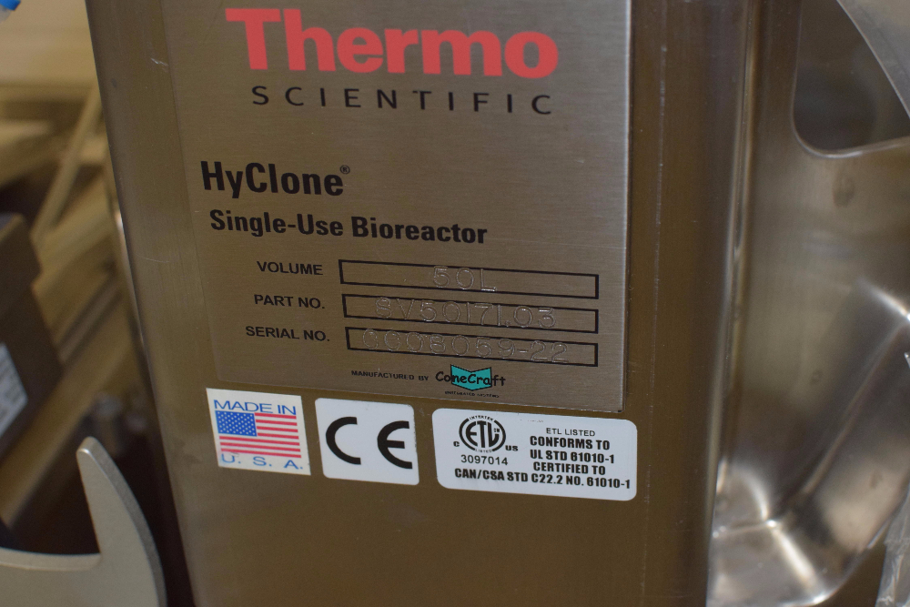 Thermo Scientific HyPerforma 50 Liter Single-Use Bioreactor, Model ...