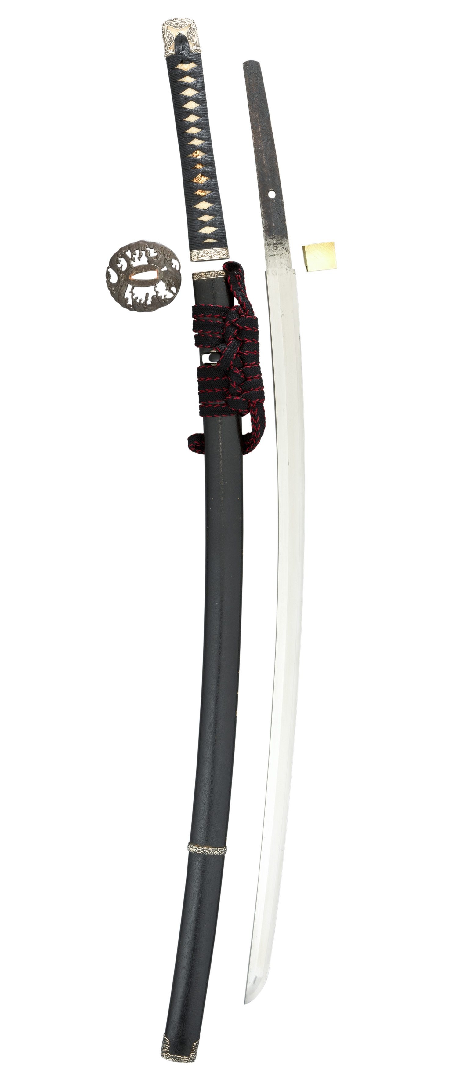 A JAPANESE SWORD (KATANA), EDO PERIOD, CIRCA 1830 with Shinogi-zukuri ...