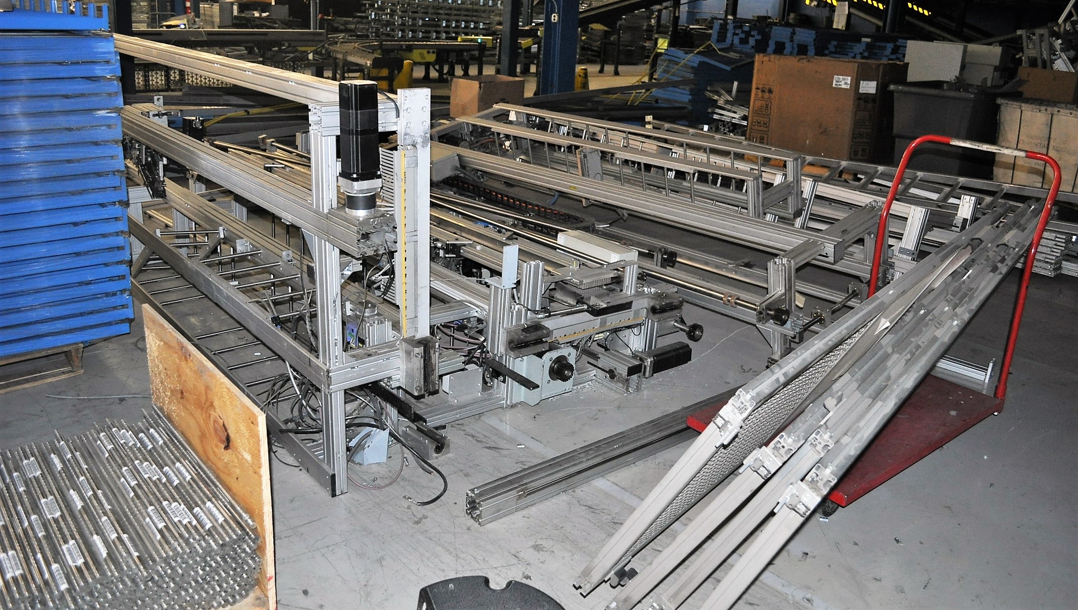 KNAPP AUTOMATION DISTRIBUTION CENTER APPROXIMATELY 600' LONG AUTOMATIC ...