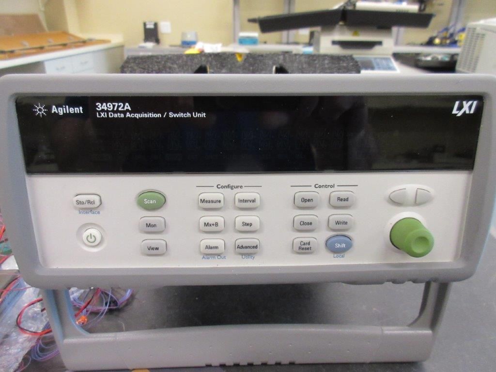 Agilent Technologies Model 34972A LXI Data Acquisition/Switch Unit,