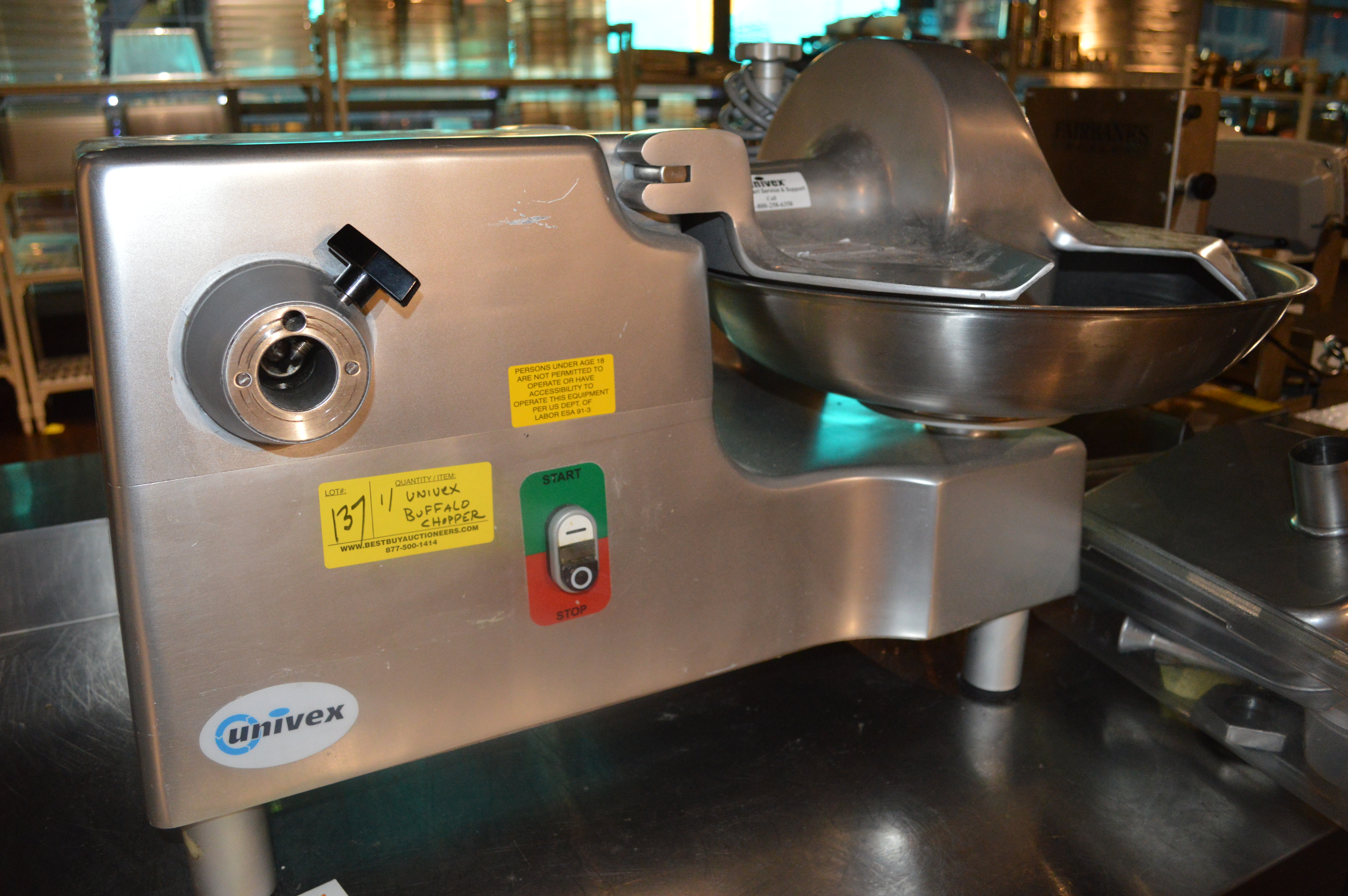 Univex Buffalo Chopper Machine