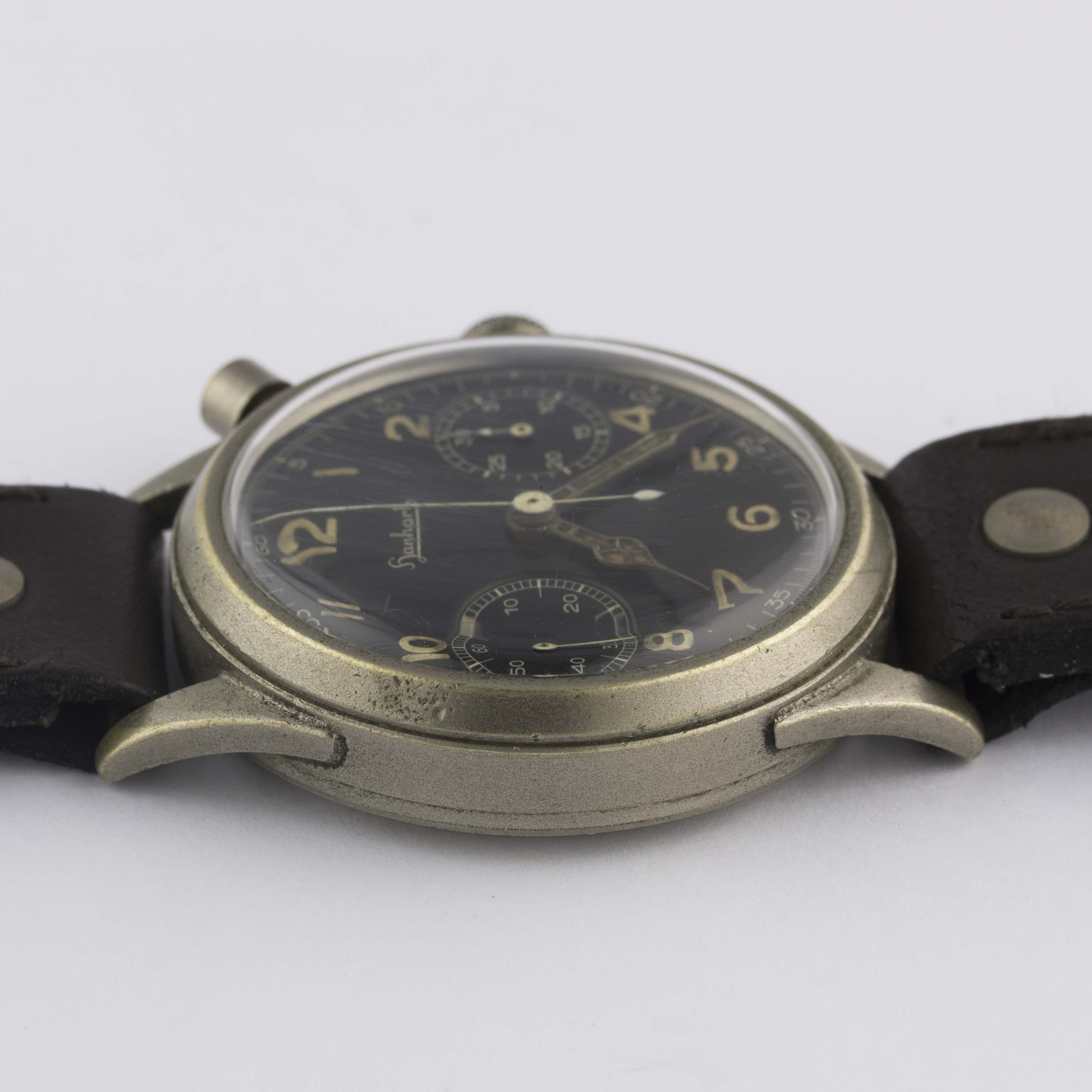 A GENTLEMAN'S GERMAN MILITARY HANHART LUFTWAFFE PILOTS SINGLE BUTTON ...