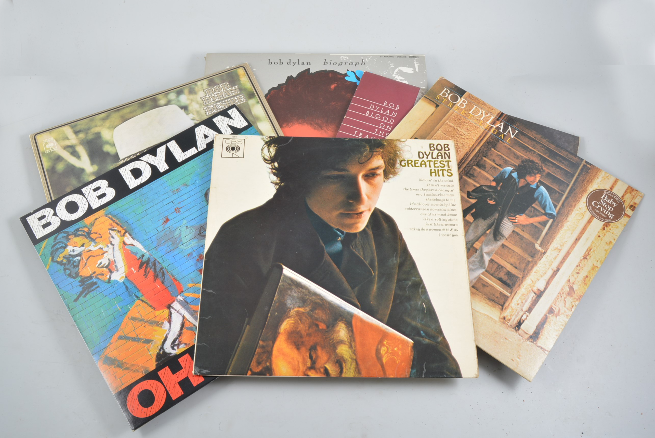 Bob Dylan: Biography, five record deluxe edition along with five other ...