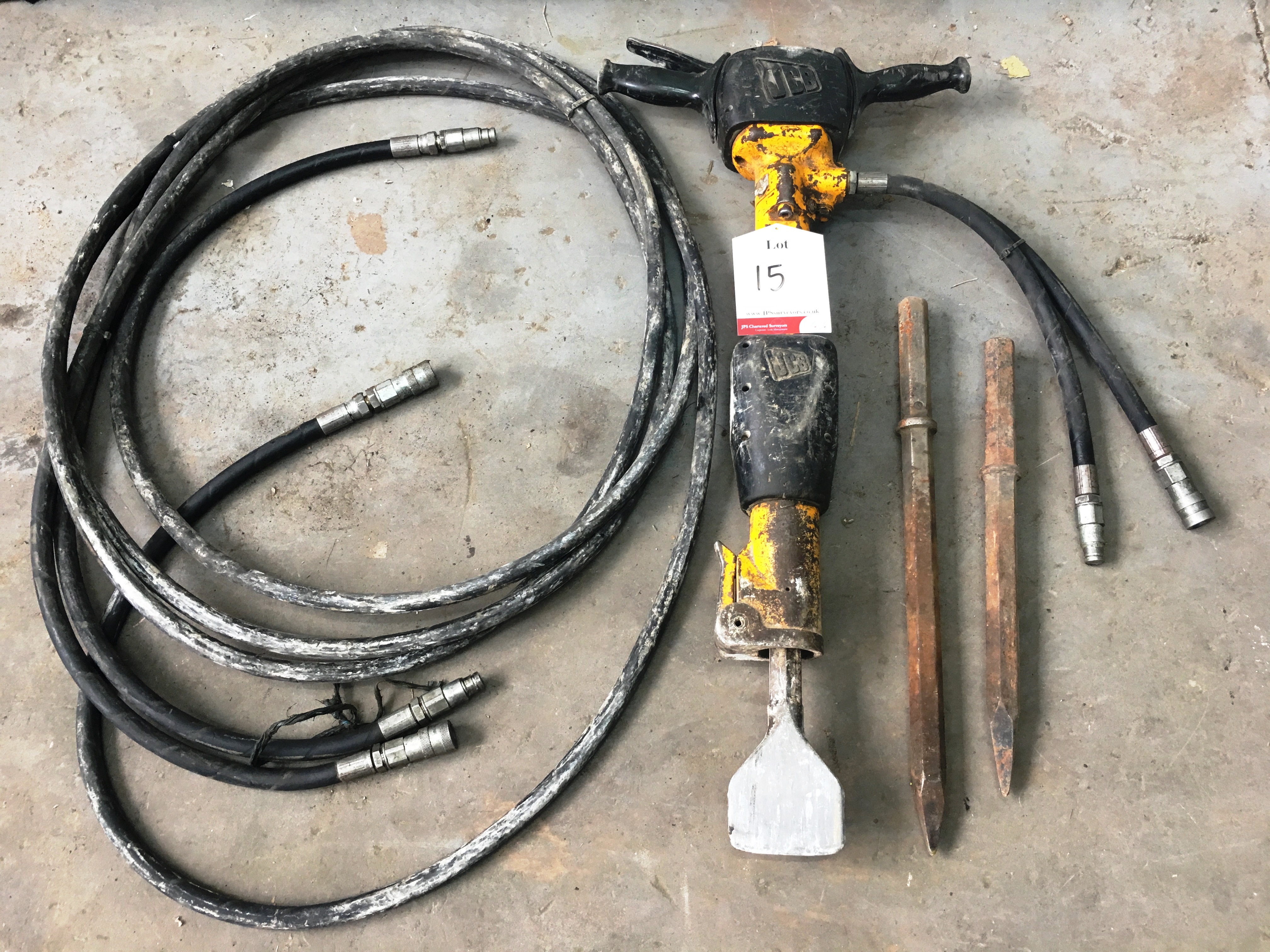JCB Beaver III Hydraulic Power Pack w/ JCB Breaker Attachment ...