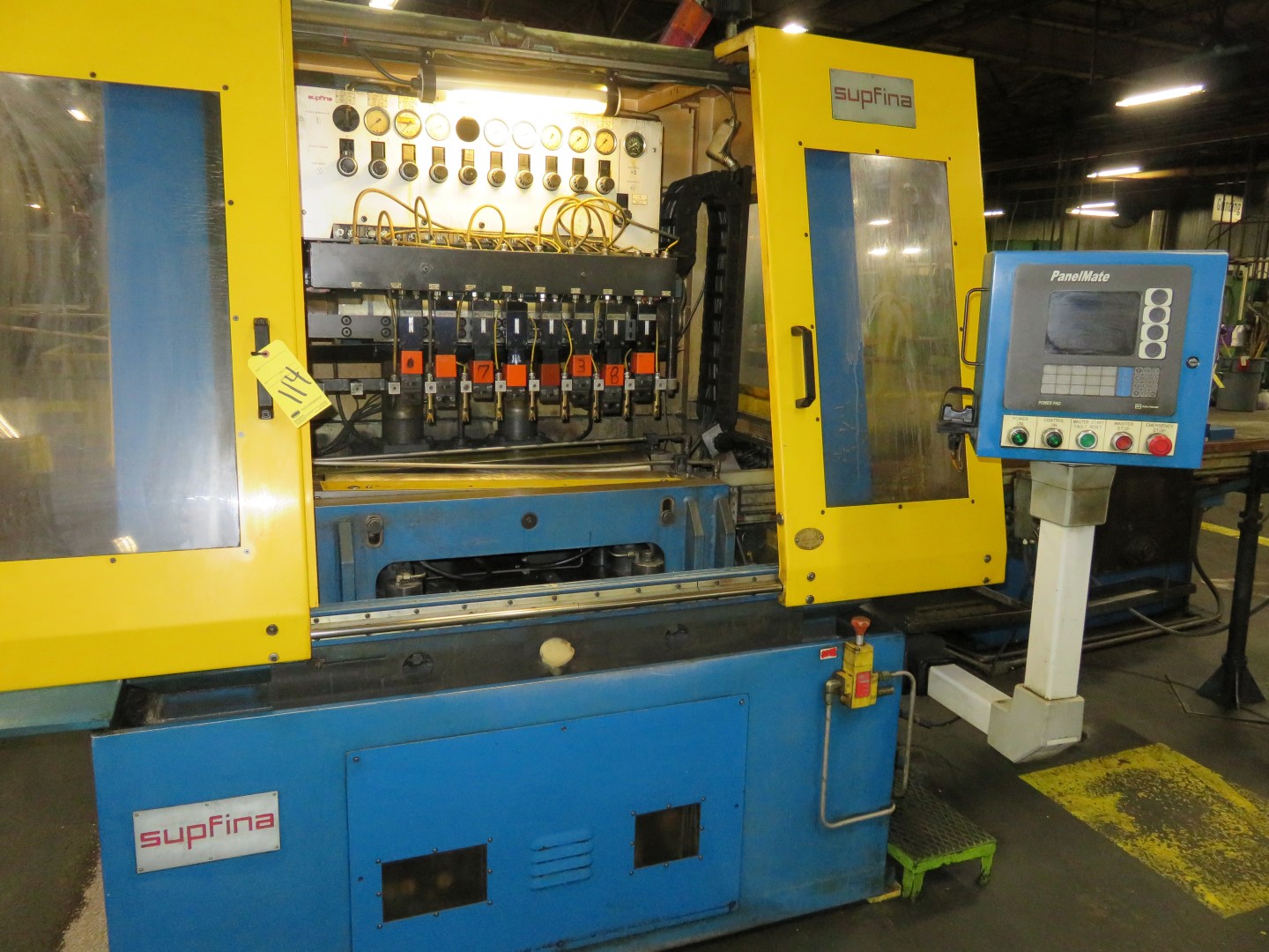 SUPER FINISHING MACHINE, SUPFINA MDL. TP900 10-STATION, new 1999, V/S ...