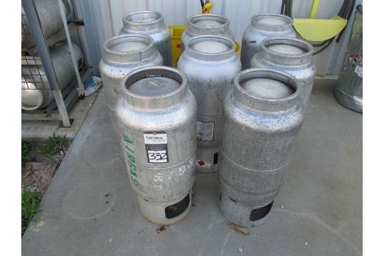 80 lbs Propane Tanks ; Aluminium Shell