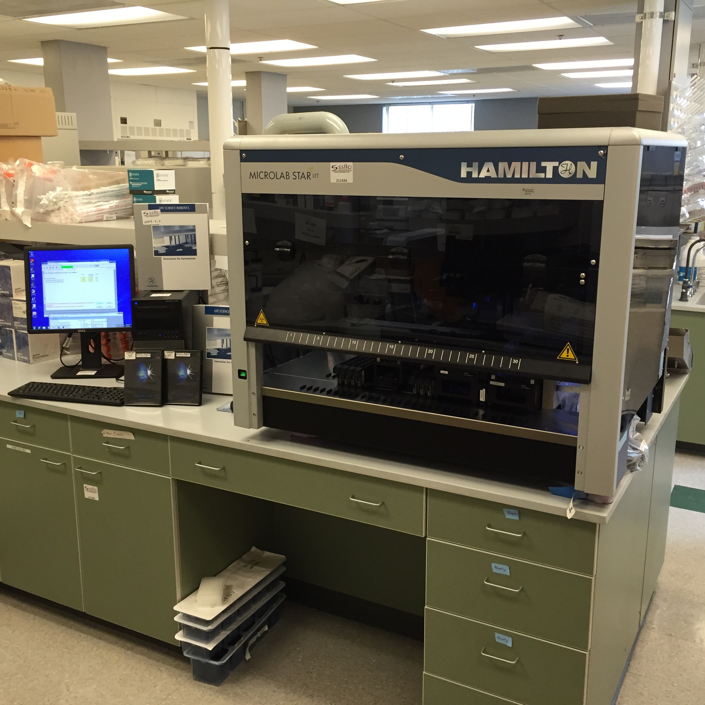 Hamilton Microlab Starlet SSLLC # 211434. Note: This Item is Located in ...
