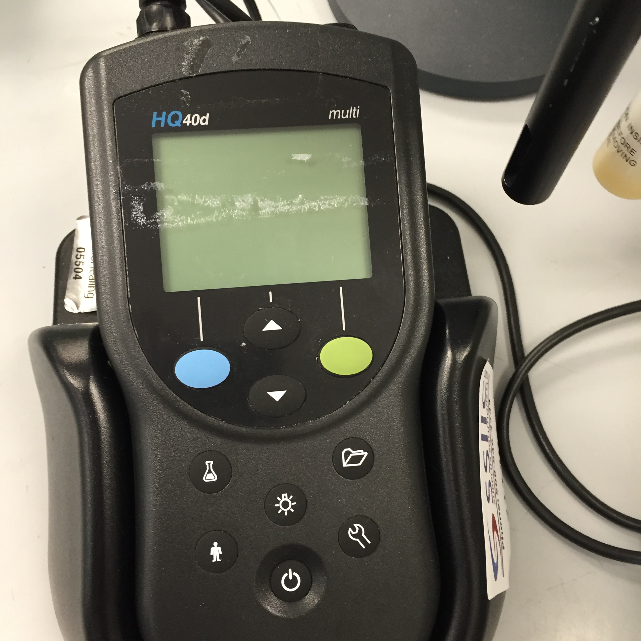 Hach HQ40d Multi pH Meter SSLLC # 211406. Note: This Item is Located in ...