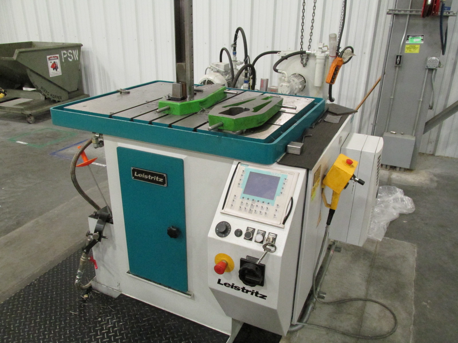 Leistritz Polymat 70/500 Heavy Duty CNC Hydraulic Keyseating Machine ...
