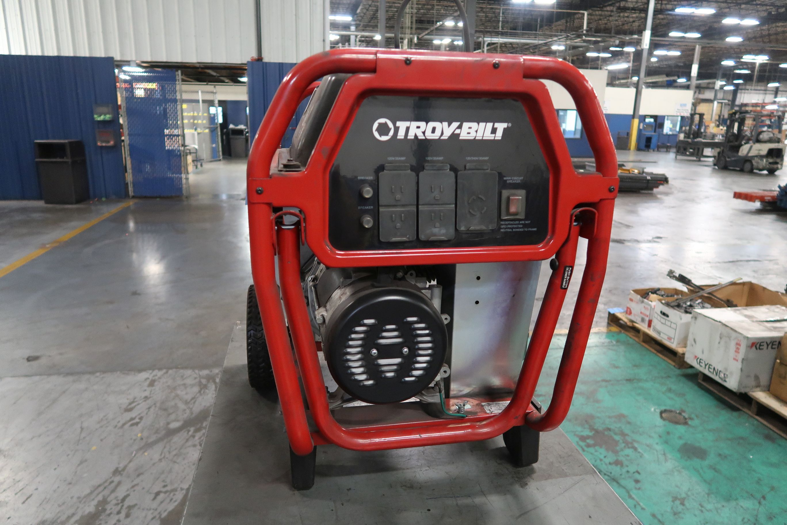 6,250 WATT TROY-BILT GASOLINE POWERED PORTABLE GENERATOR