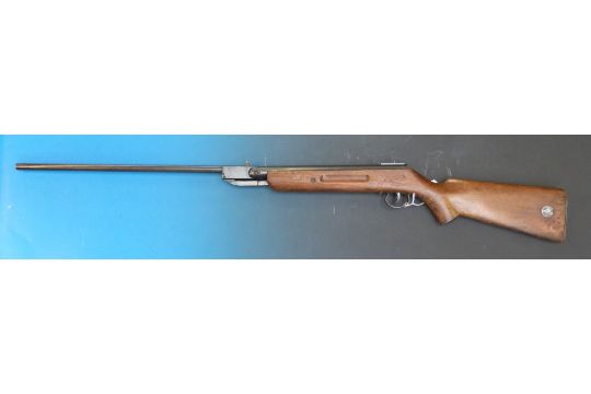 A Relum Telly .22 air rifle, serial number 1811