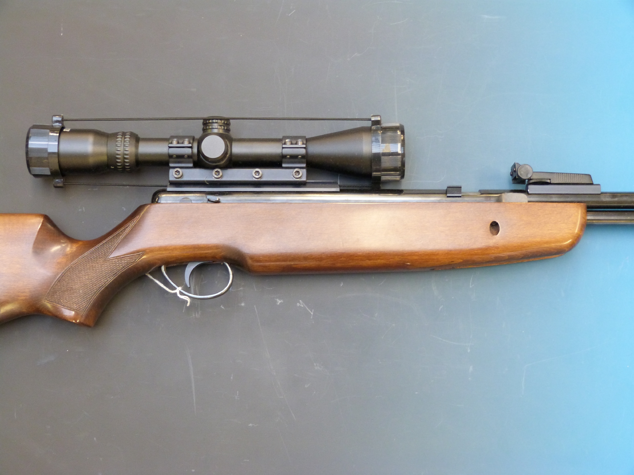 A BSA Superstar .25 air rifle, serial number APH2115 with Howke 3 x 9 x ...