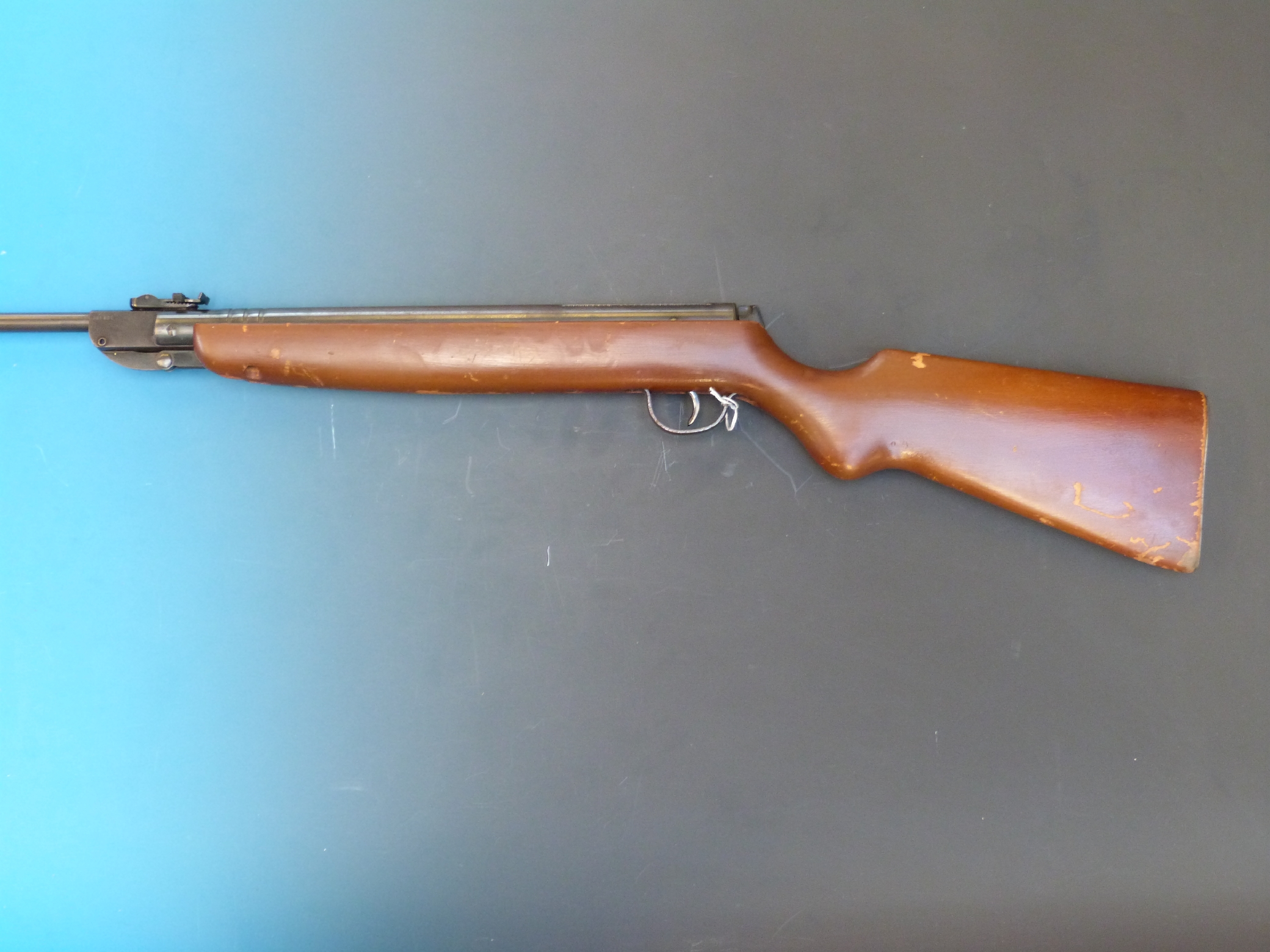 A Haenel model 302 .177 air rifle, serial number 381861