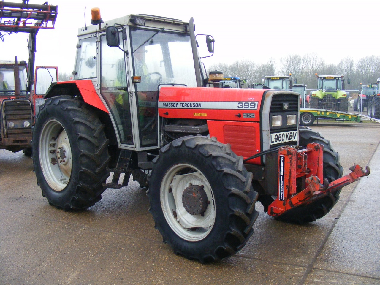 Massey Ferguson 399 4wd Tractor with 12x12 Shuttle. UNRESERVED LOT