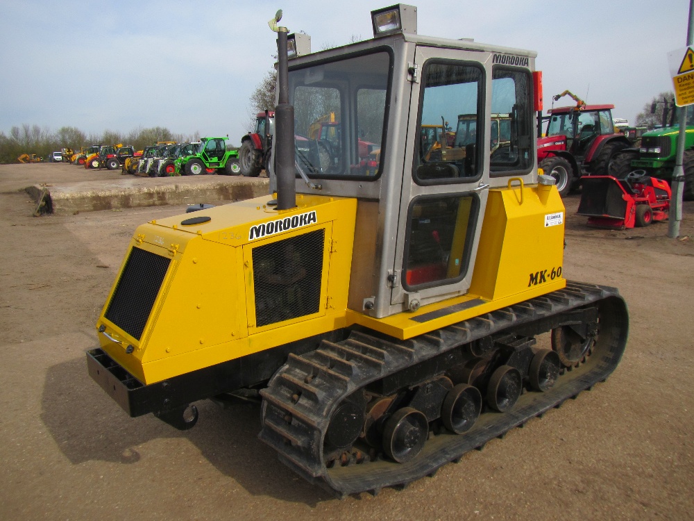 Morooka MK60 Crawler Tractor with Rubber Tracks Ser. No. T60021