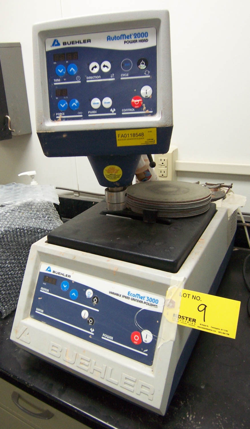 BUEHLER ECOMET 3000 VARIABLE SPEED GRINDER / POLISHER