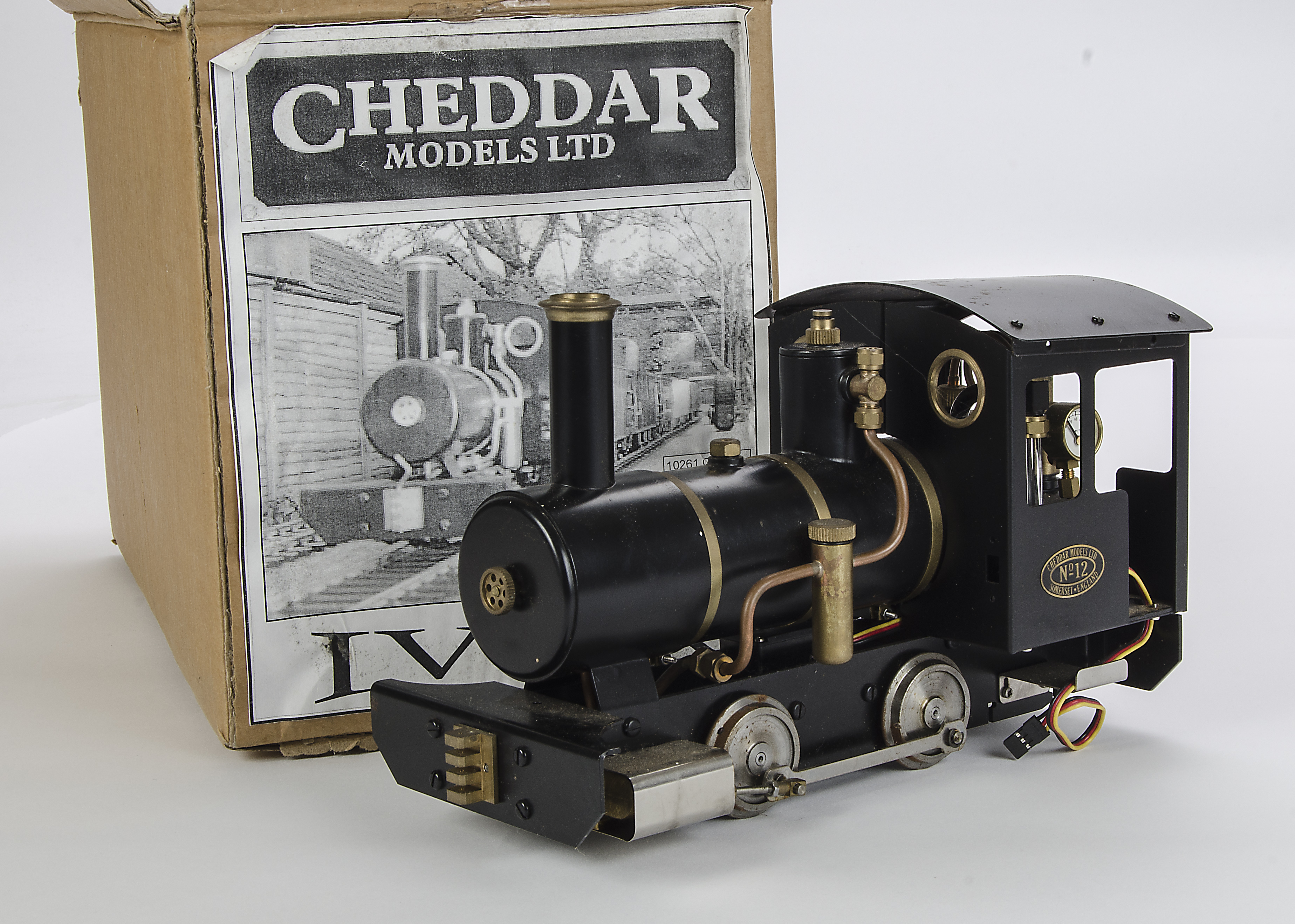 A Cheddar Models Iver G Gauge Live Steam No 12 0-4-0 Tank Locomotive in ...