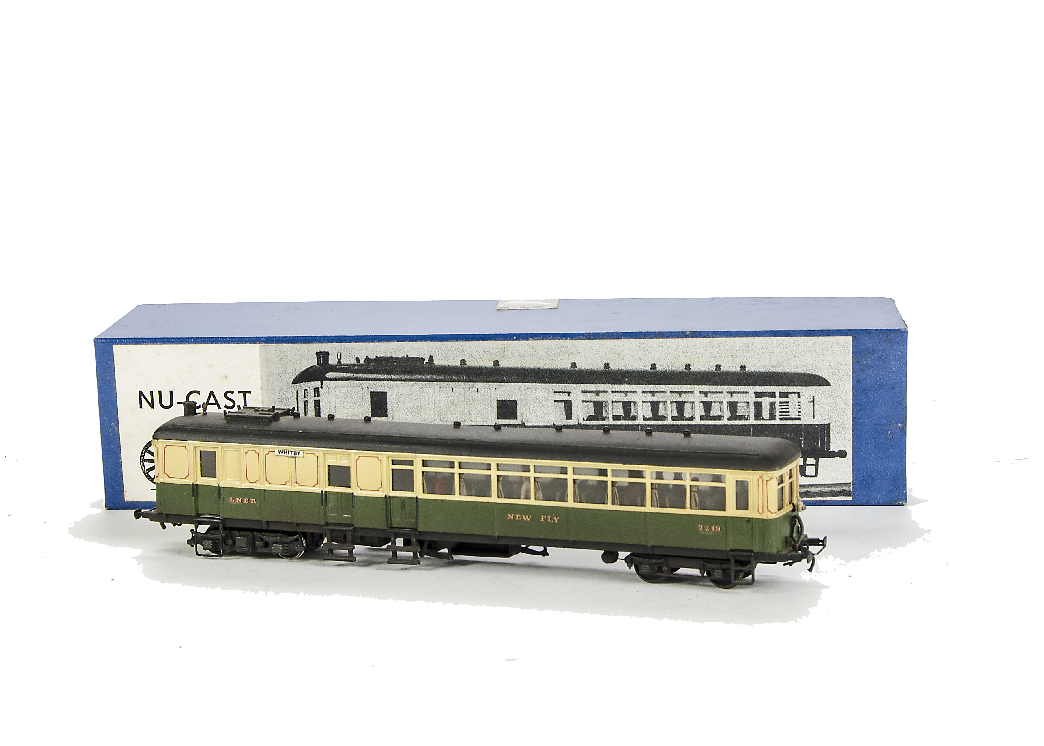 A kit-built 00 Gauge LNER Sentinel Steam Railcar: made from a Nu-Cast ...