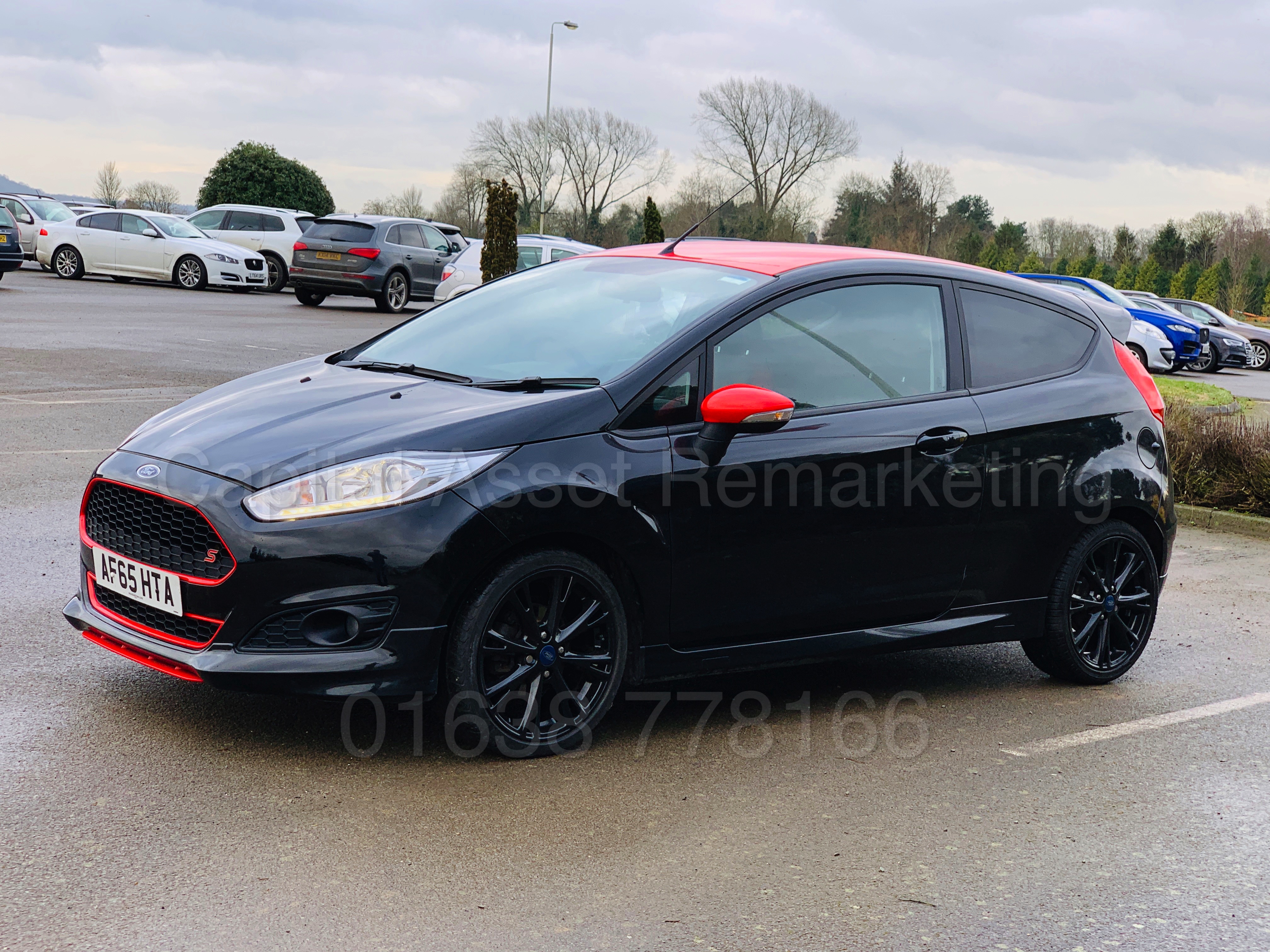 FORD FIESTA ZETEC S BLACK EDITION 25.09.2015 '65 REG' 3 DOOR 'SPORTY ...