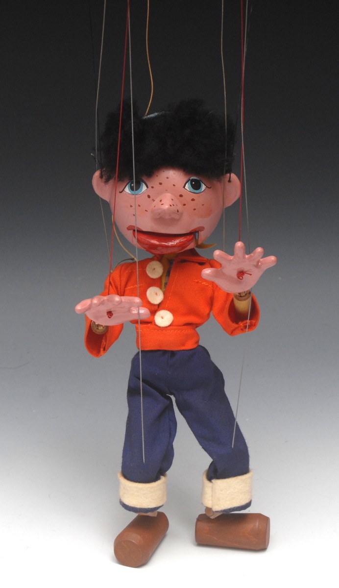 SM Horror Boy - extremely rare, Pelham Puppets SM Range, moulded head ...