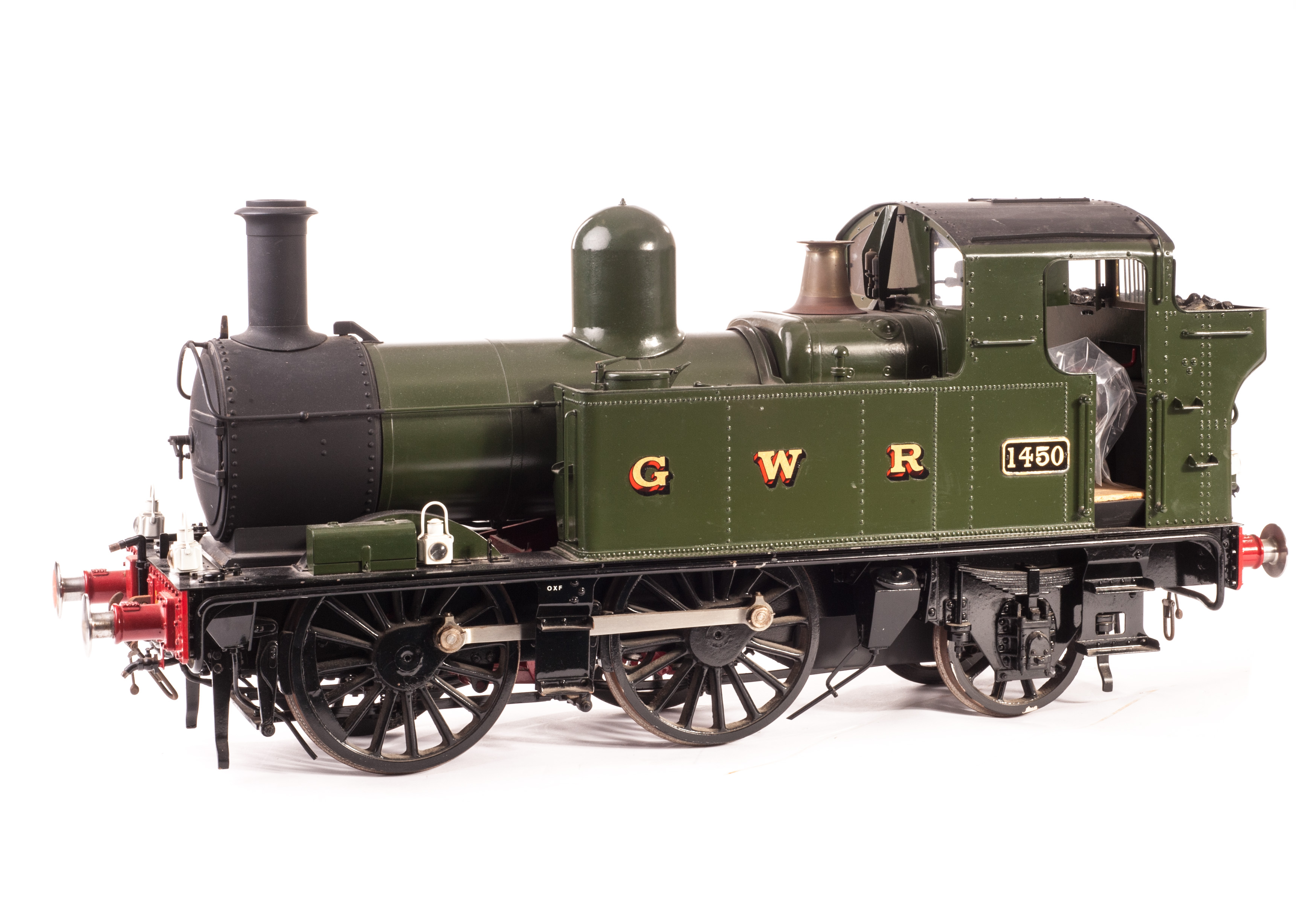 A 5in gauge Scratchbuilt Live Steam Coal-Fired GWR 14xx-Class 0-4-2 ...