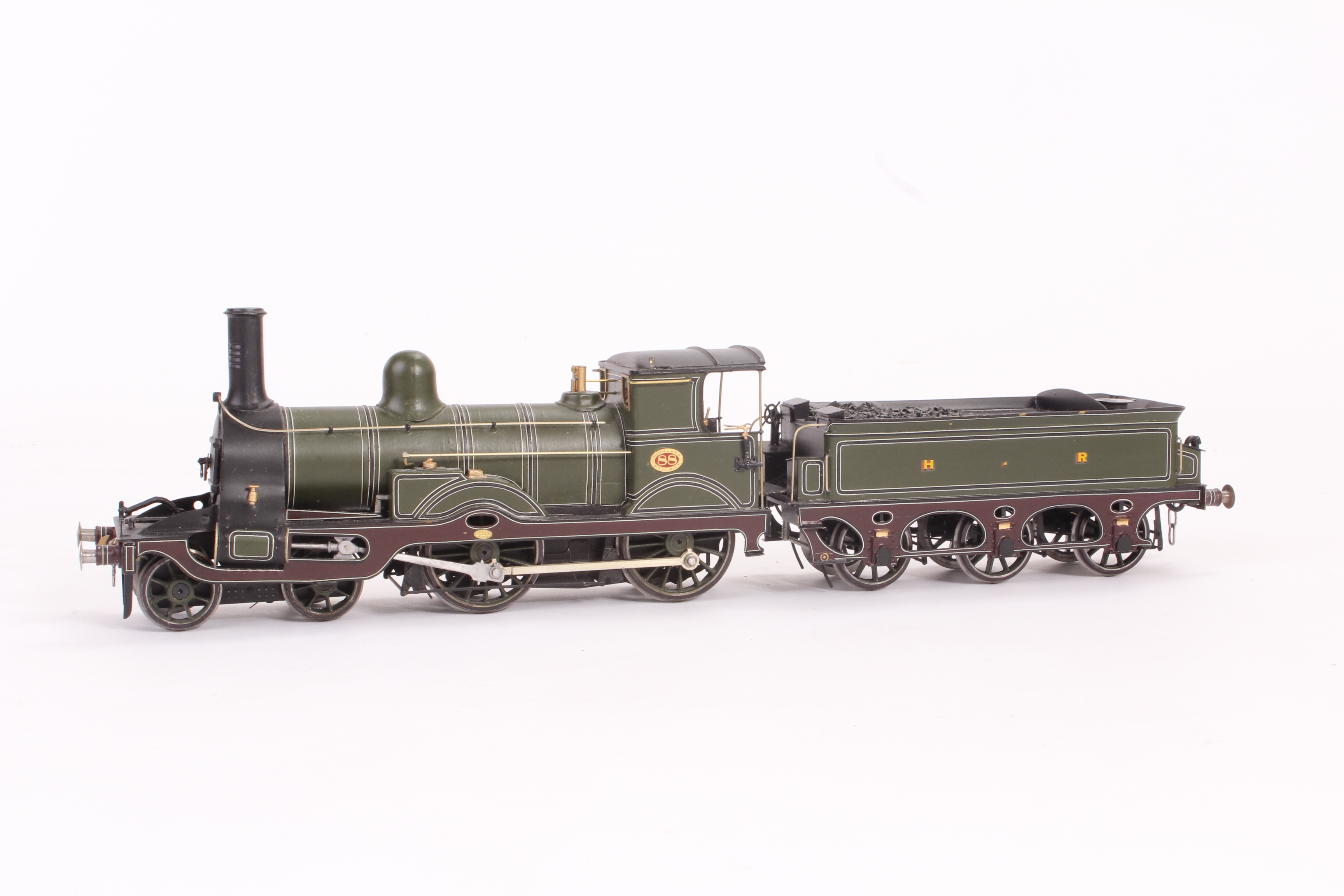 A Scottish Scale Loco Works kitbuilt Highland Railways 4-4-0 Locomotive ...