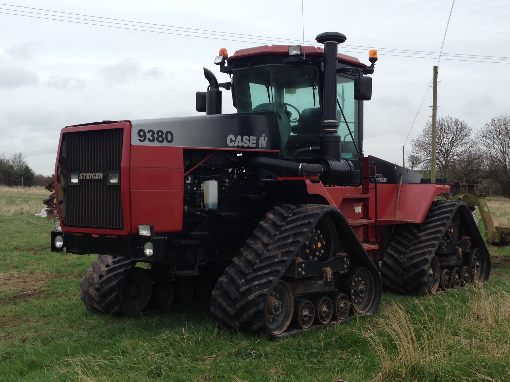 2000 Case International (Steiger) 9380 Quadtrac articulated Tractor c/w ...