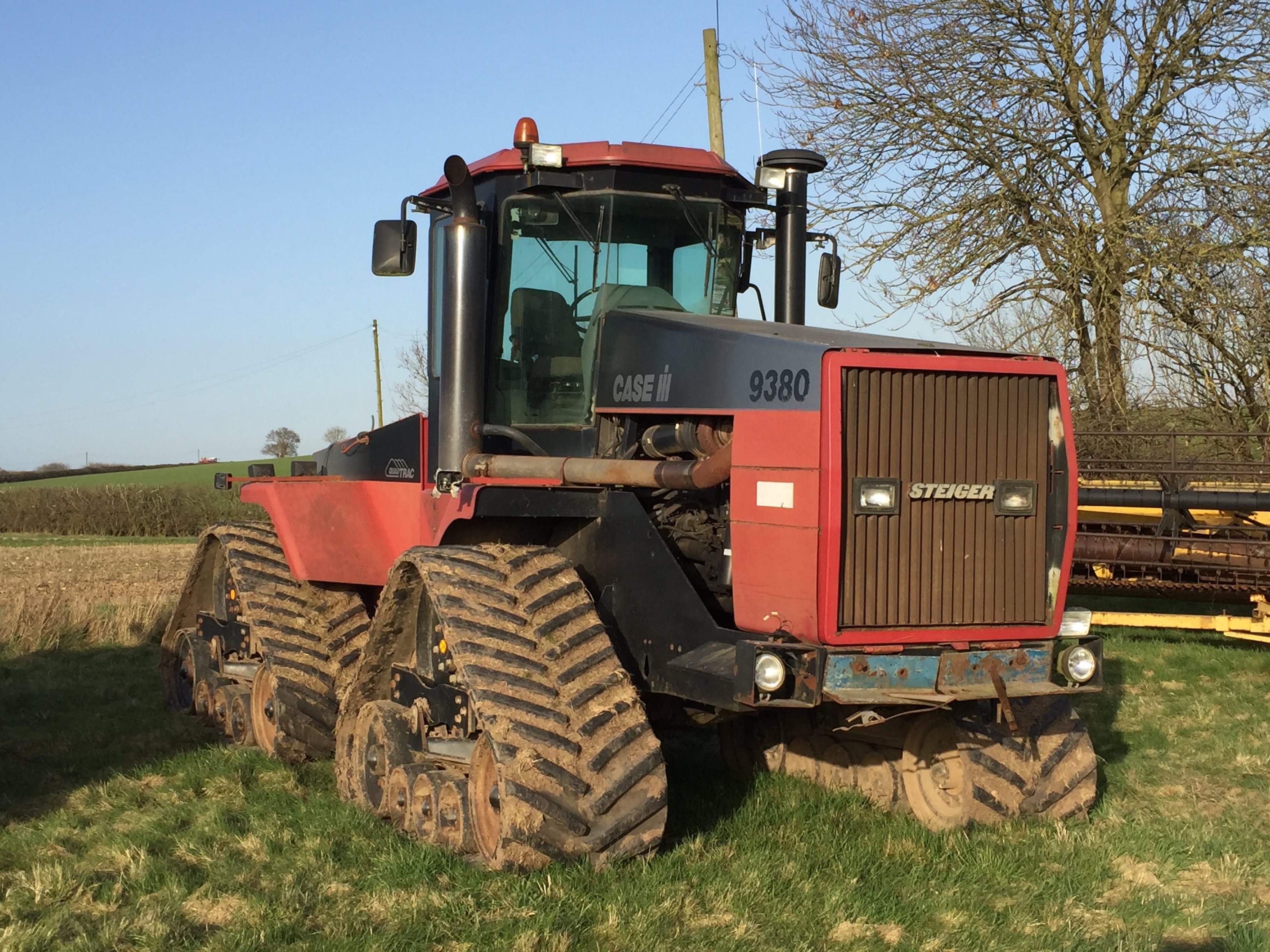 2000 Case International (Steiger) 9380 Quadtrac articulated Tractor c/w ...