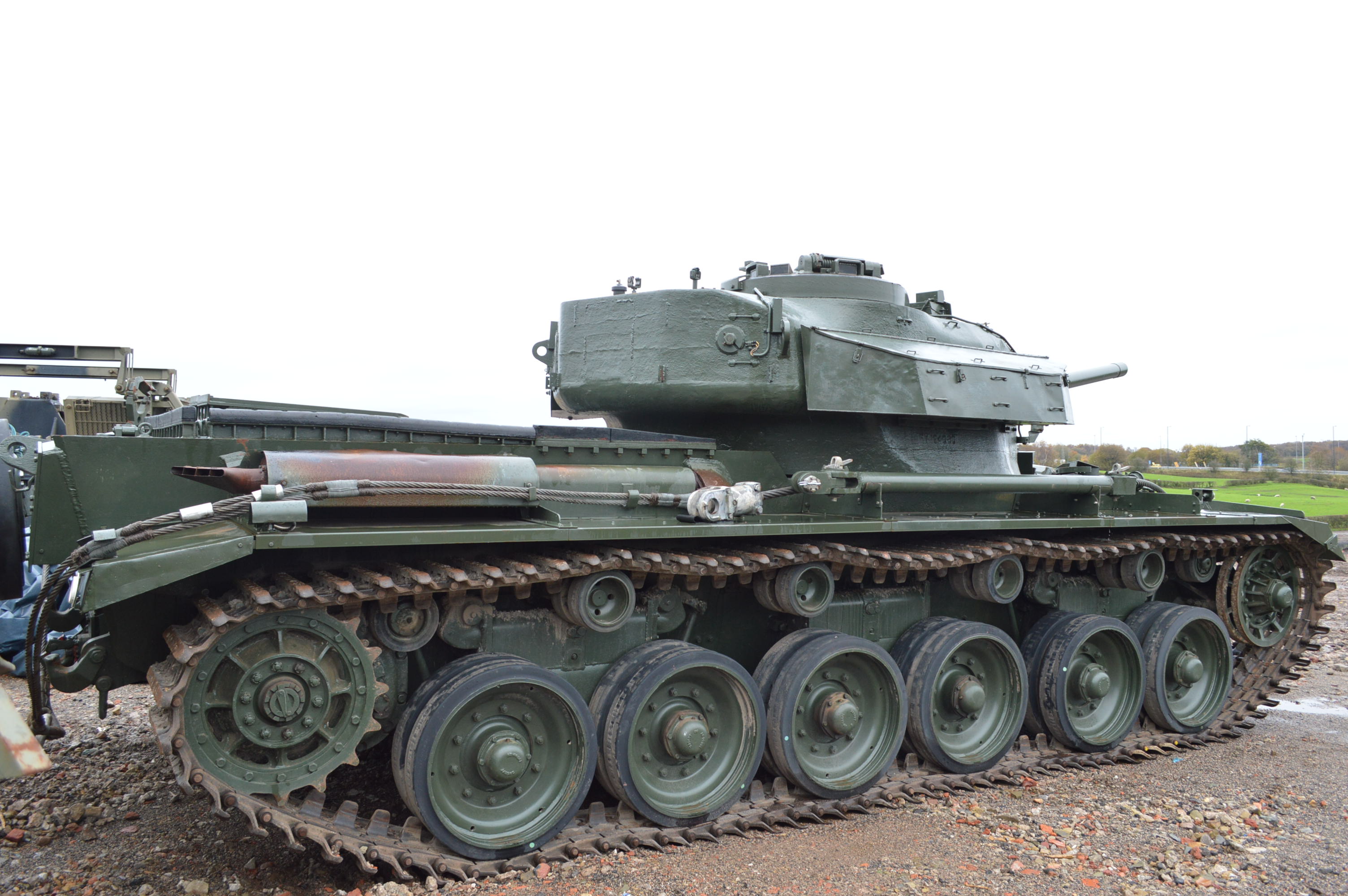 1953/1954 Centurion MK12 Model B MEDIUM GUN TANK, registration marking ...
