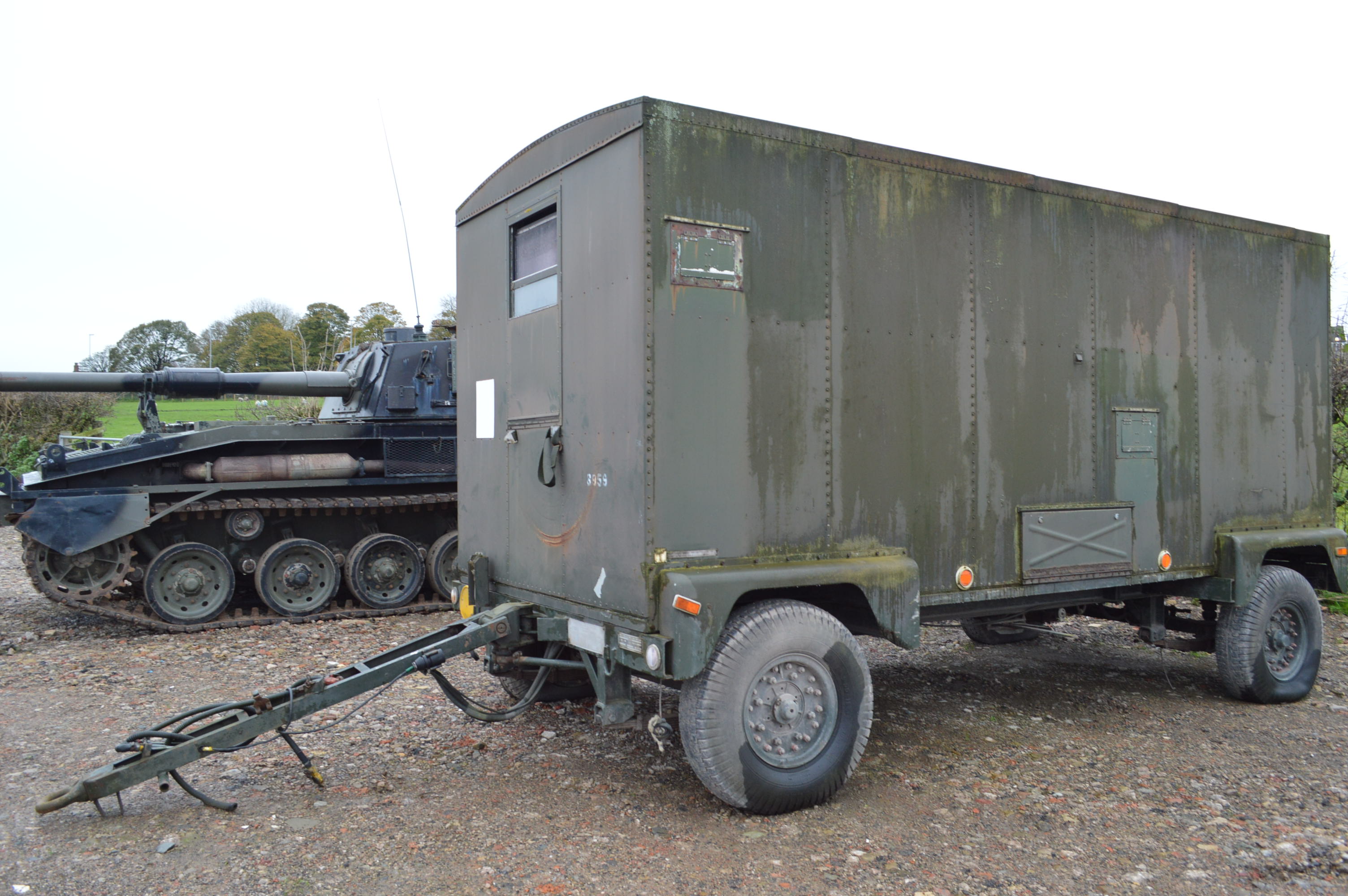 Brockhouse KS2138 Two Axle Drawbar Trailer Mounted Mortar Location ...