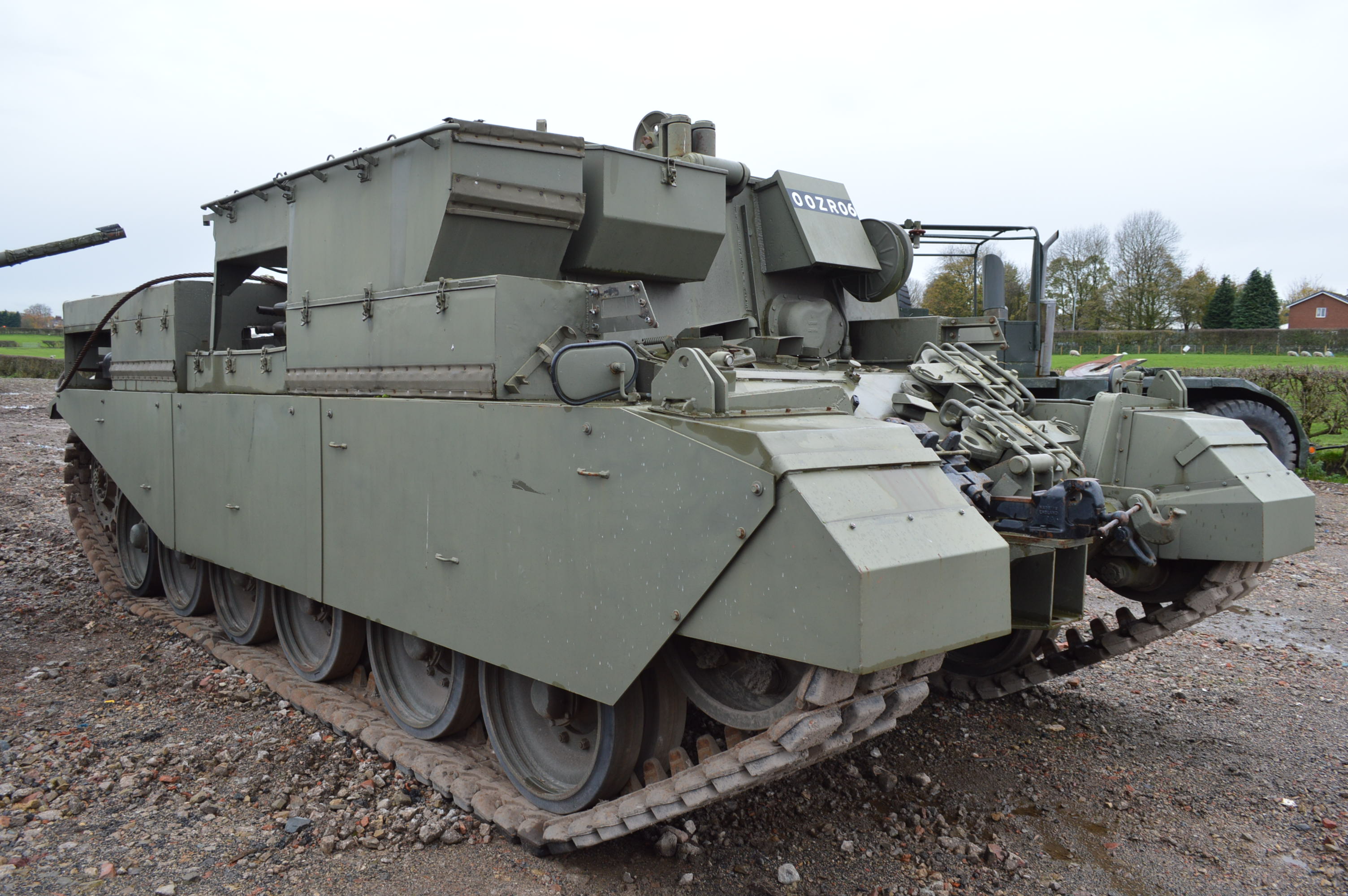 1947 Centurion MK2 ARMOURED RECOVERY VEHICLE, registration marking 00 ...