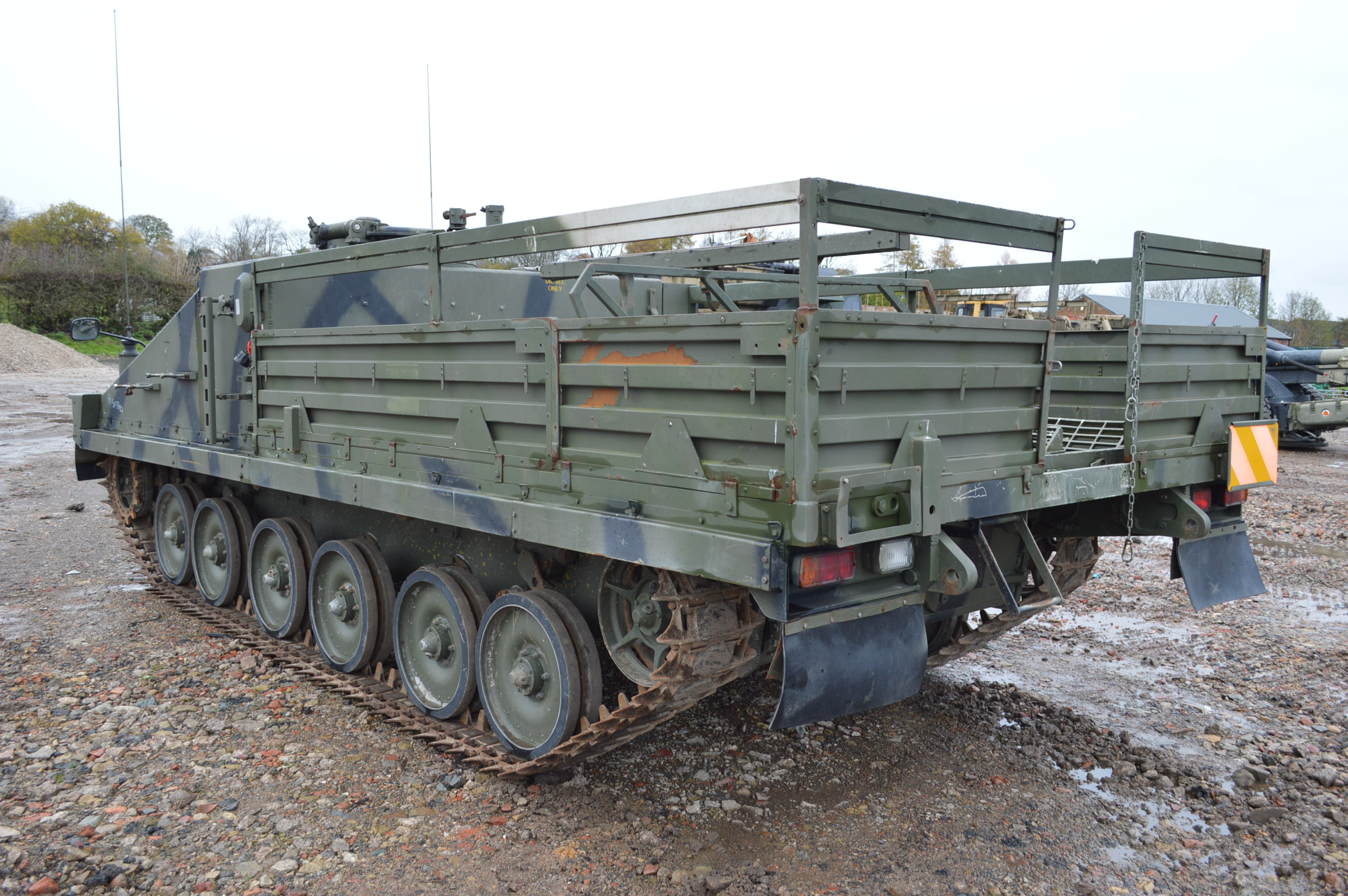 Alvis STORMER SHIELDER HIGH MOBILITY LOAD CARRIER, registration marking ...