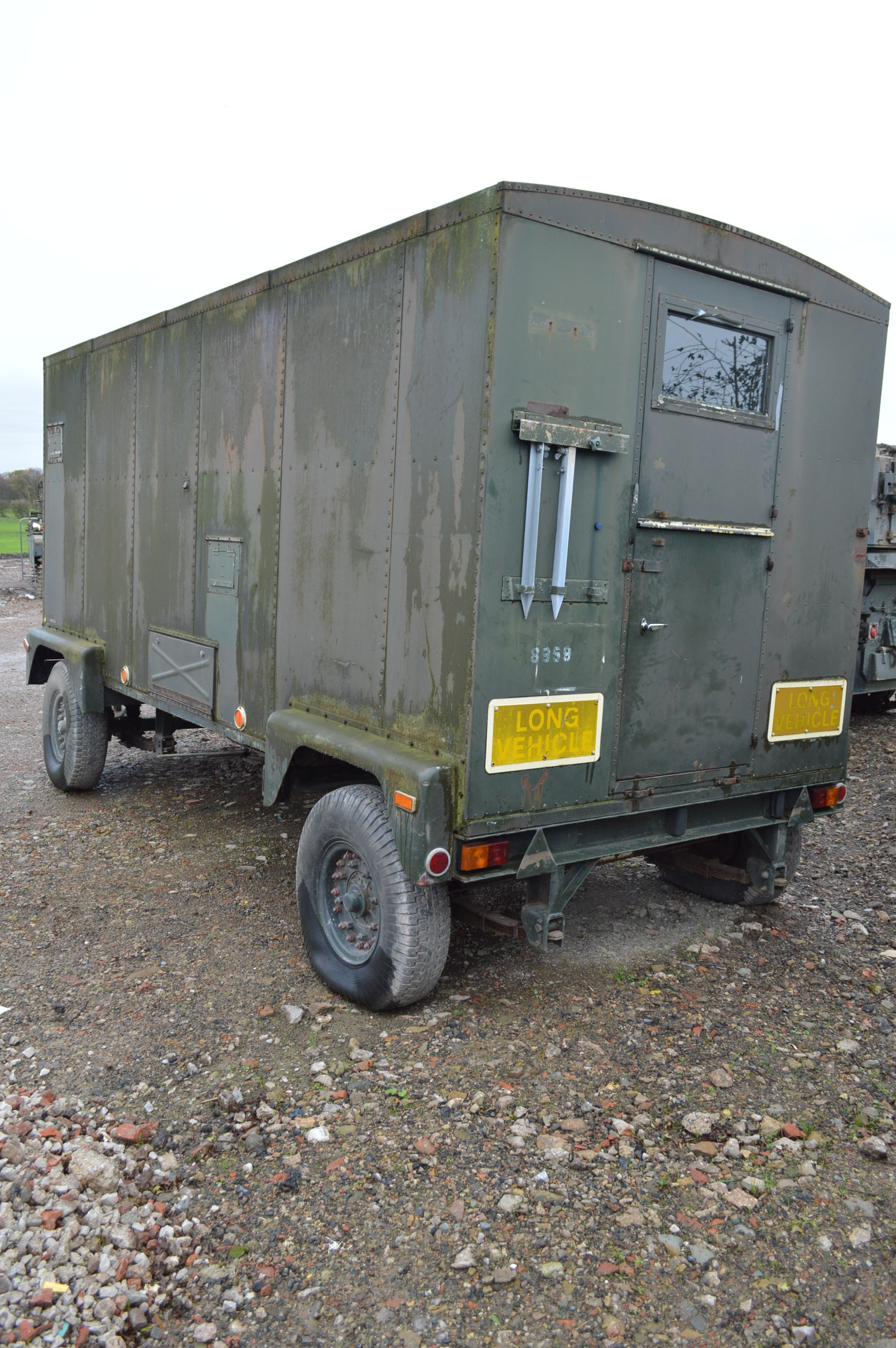 Brockhouse KS2138 Two Axle Drawbar Trailer Mounted Mortar Location ...
