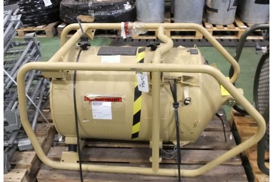 Gas particulate filter unit