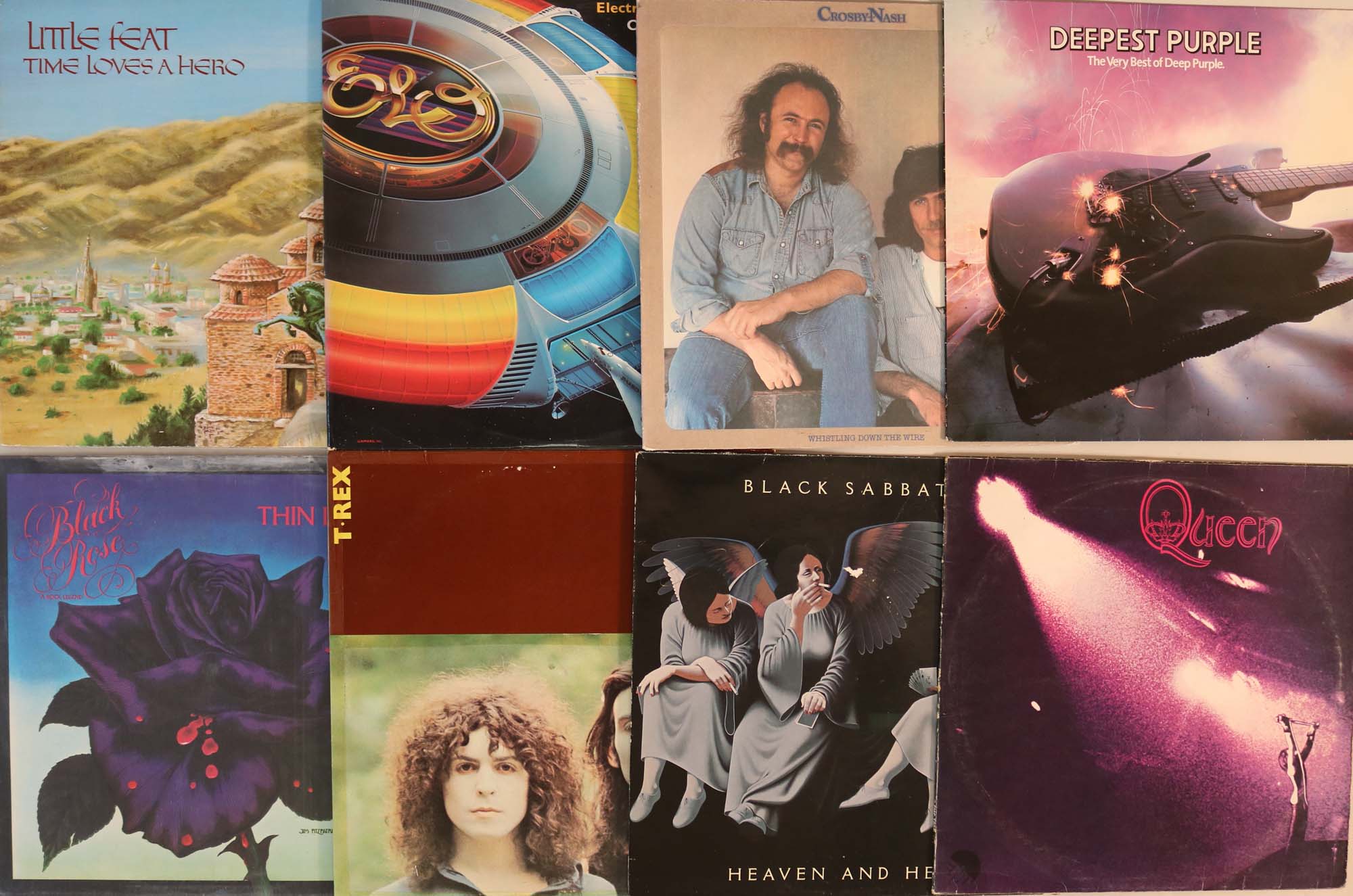 70s ROCK LPs. Classic collection of around 85 x essential LPs. Artists ...